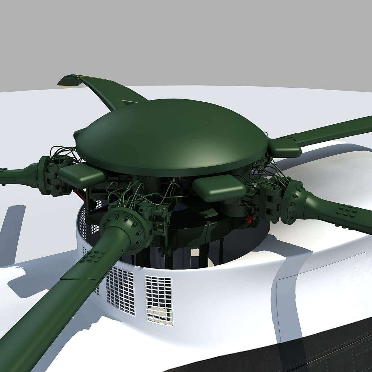 Marine One VH-Sea King 3D Model by 3D Horse