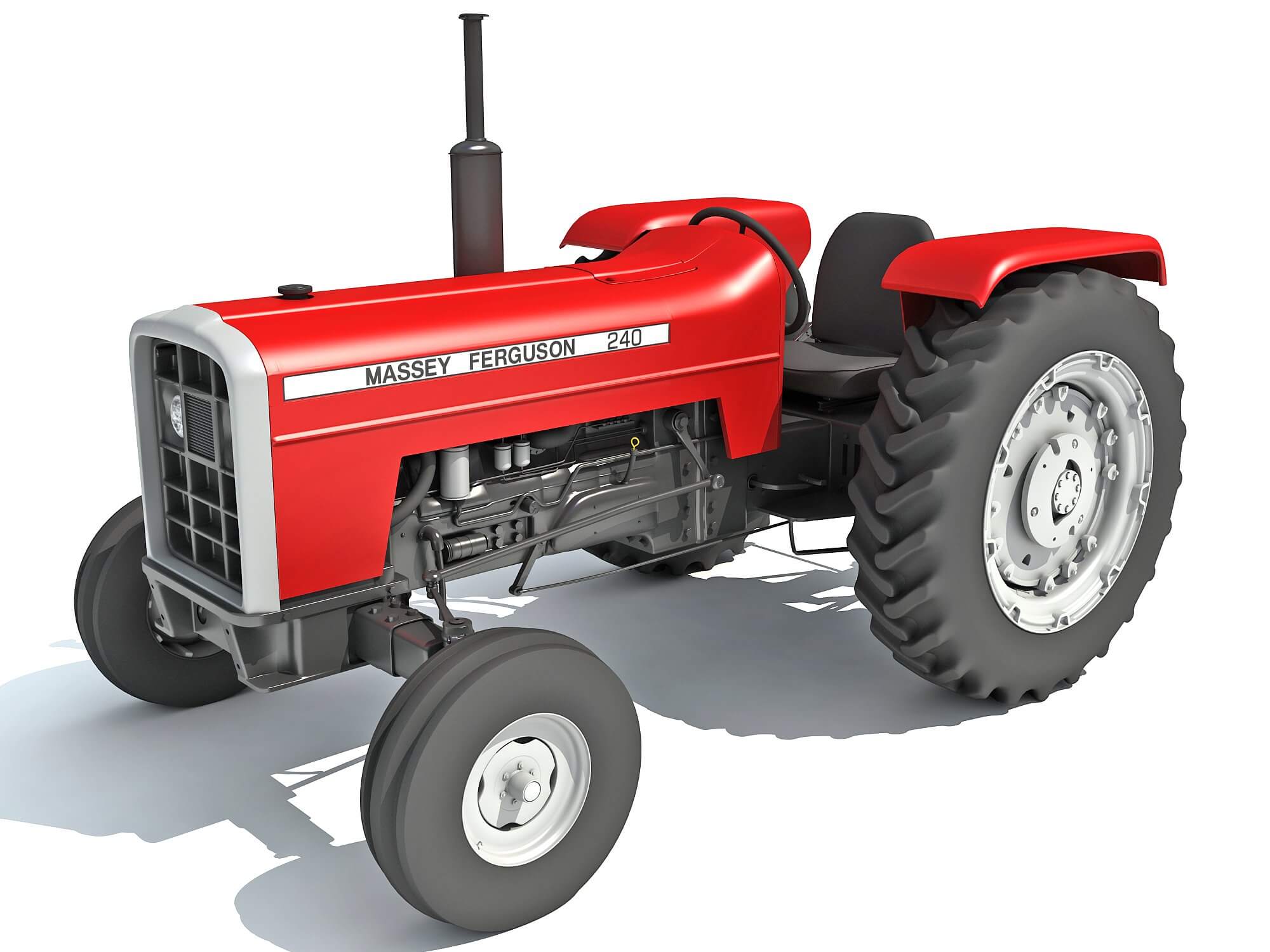 Massey Ferguson Tractor - 3D Model by 3D Horse
