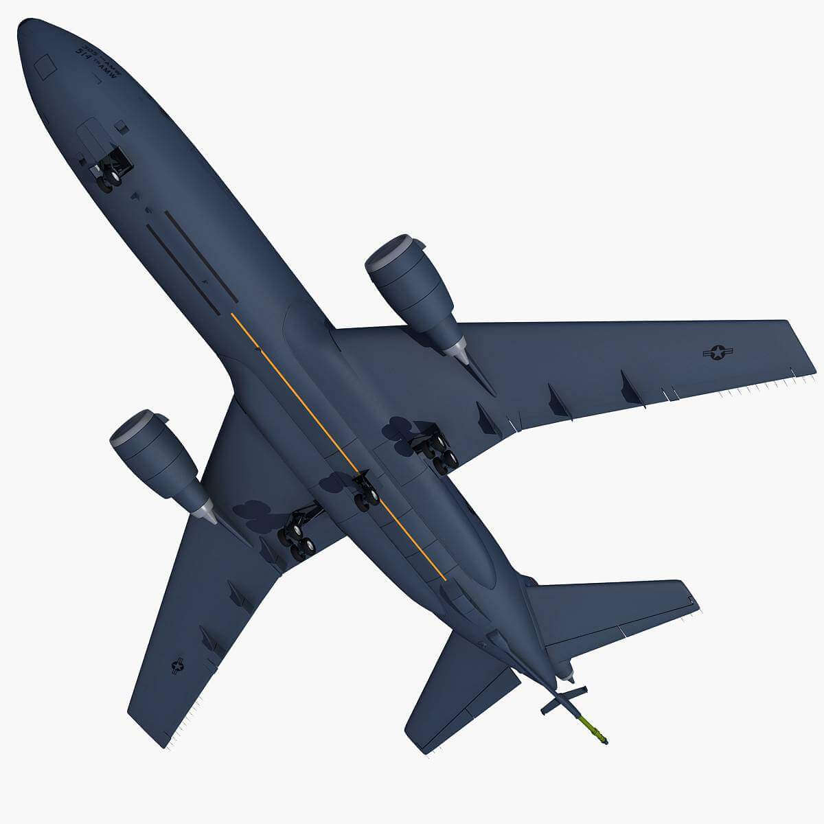 McDonnell Douglas KC-10 Extender 3D Model by 3D Horse