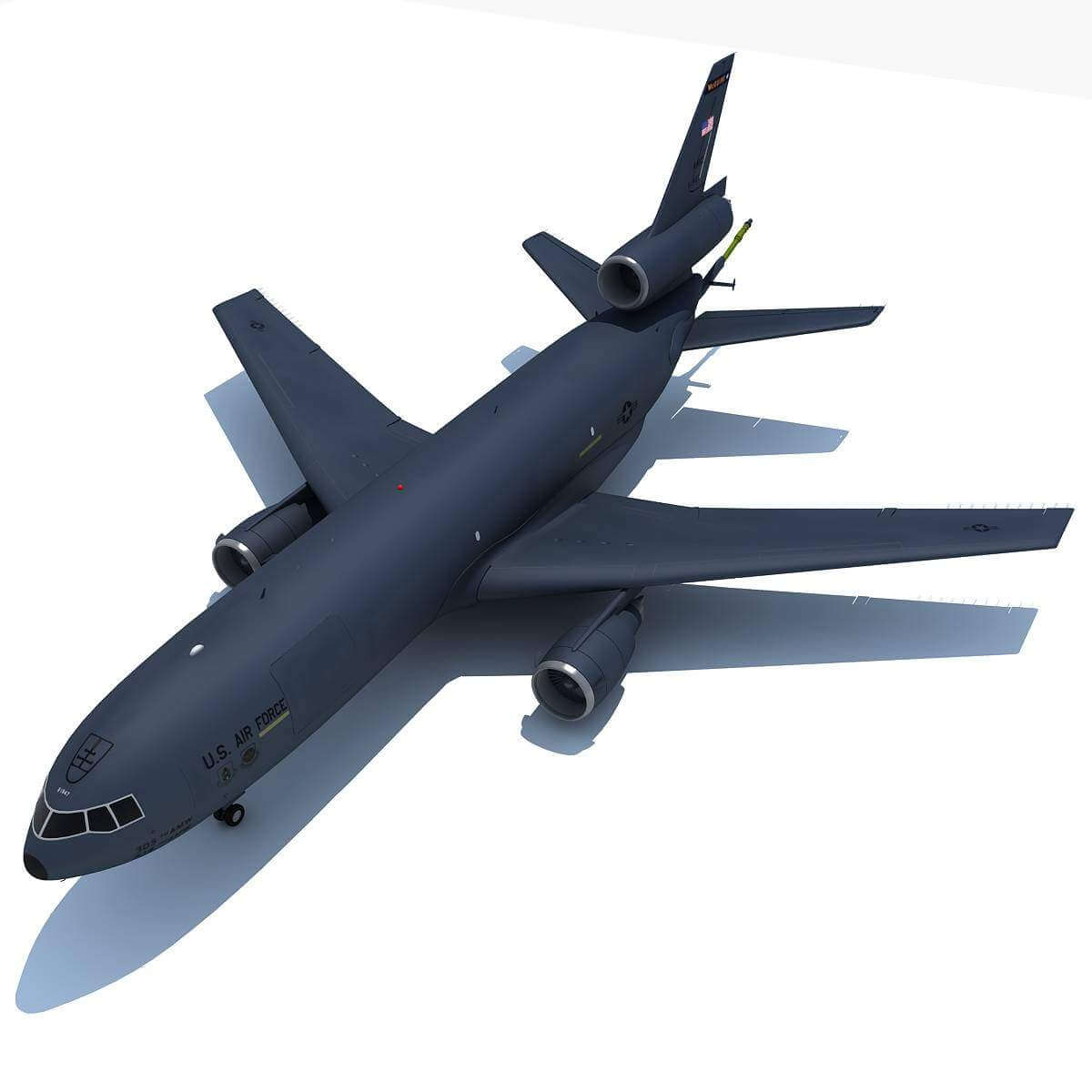 McDonnell Douglas KC-10 Extender 3D Model by 3D Horse