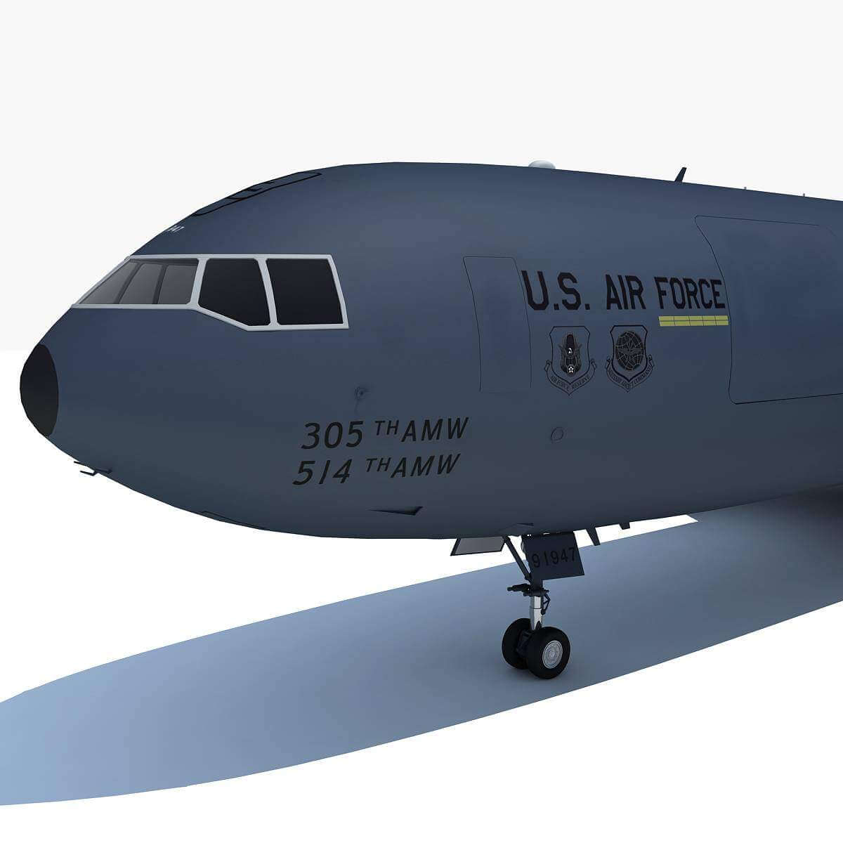 McDonnell Douglas KC-10 Extender 3D Model by 3D Horse