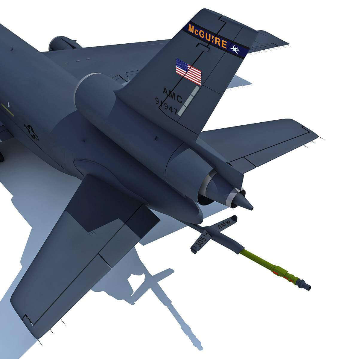 McDonnell Douglas KC-10 Extender 3D Model by 3D Horse