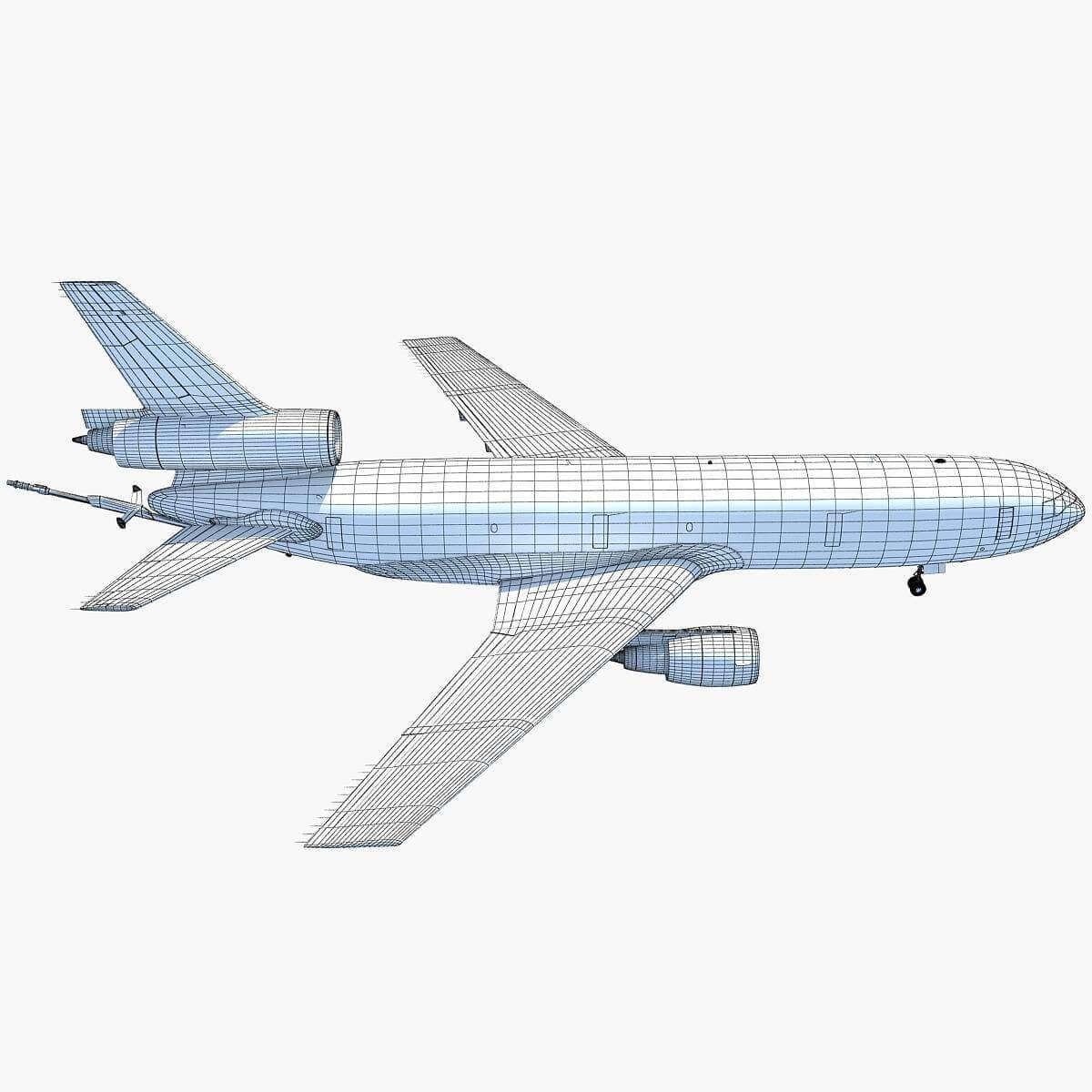 McDonnell Douglas KC-10 Extender 3D Model by 3D Horse