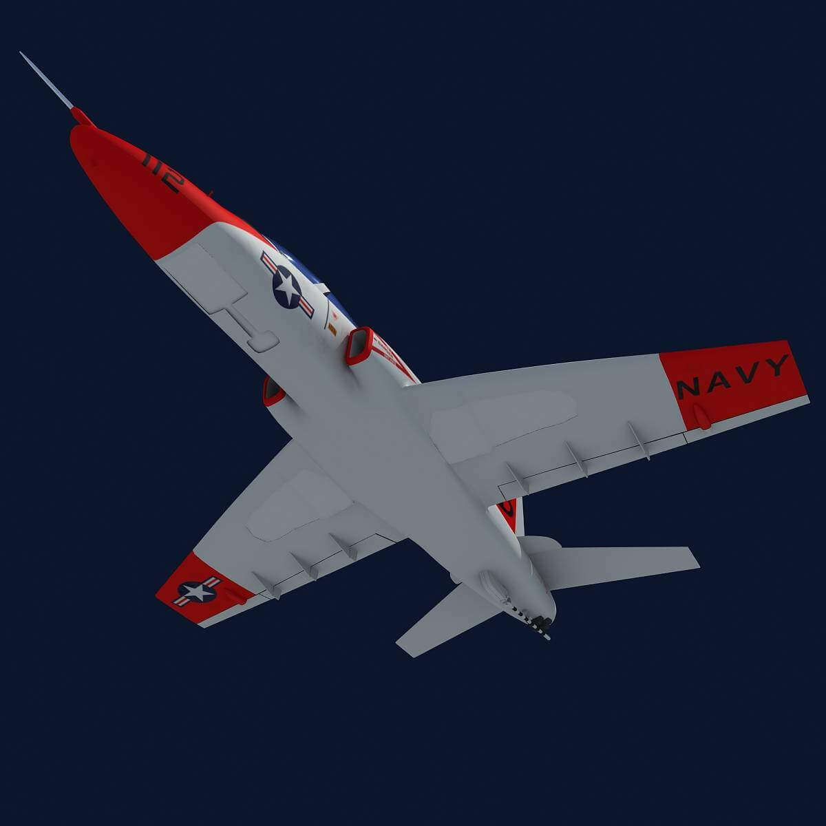 McDonnell Douglas T-45 Goshawk 3D Model by 3D Horse