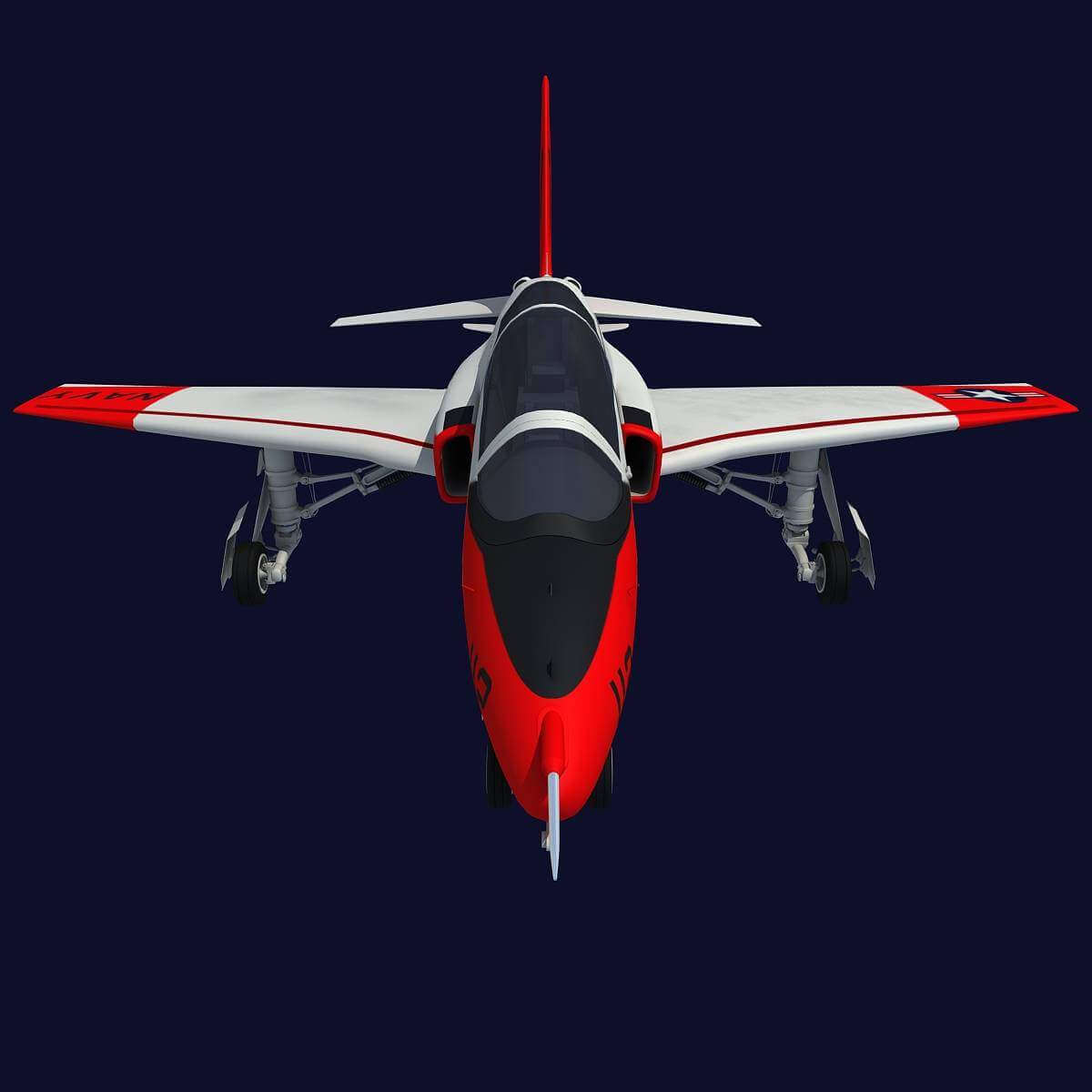 McDonnell Douglas T-45 Goshawk 3D Model by 3D Horse