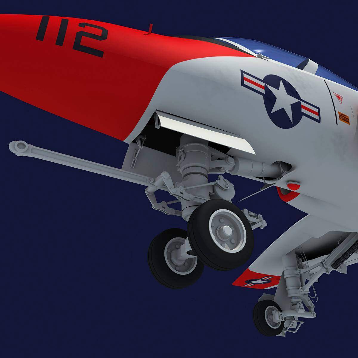 McDonnell Douglas T-45 Goshawk 3D Model by 3D Horse