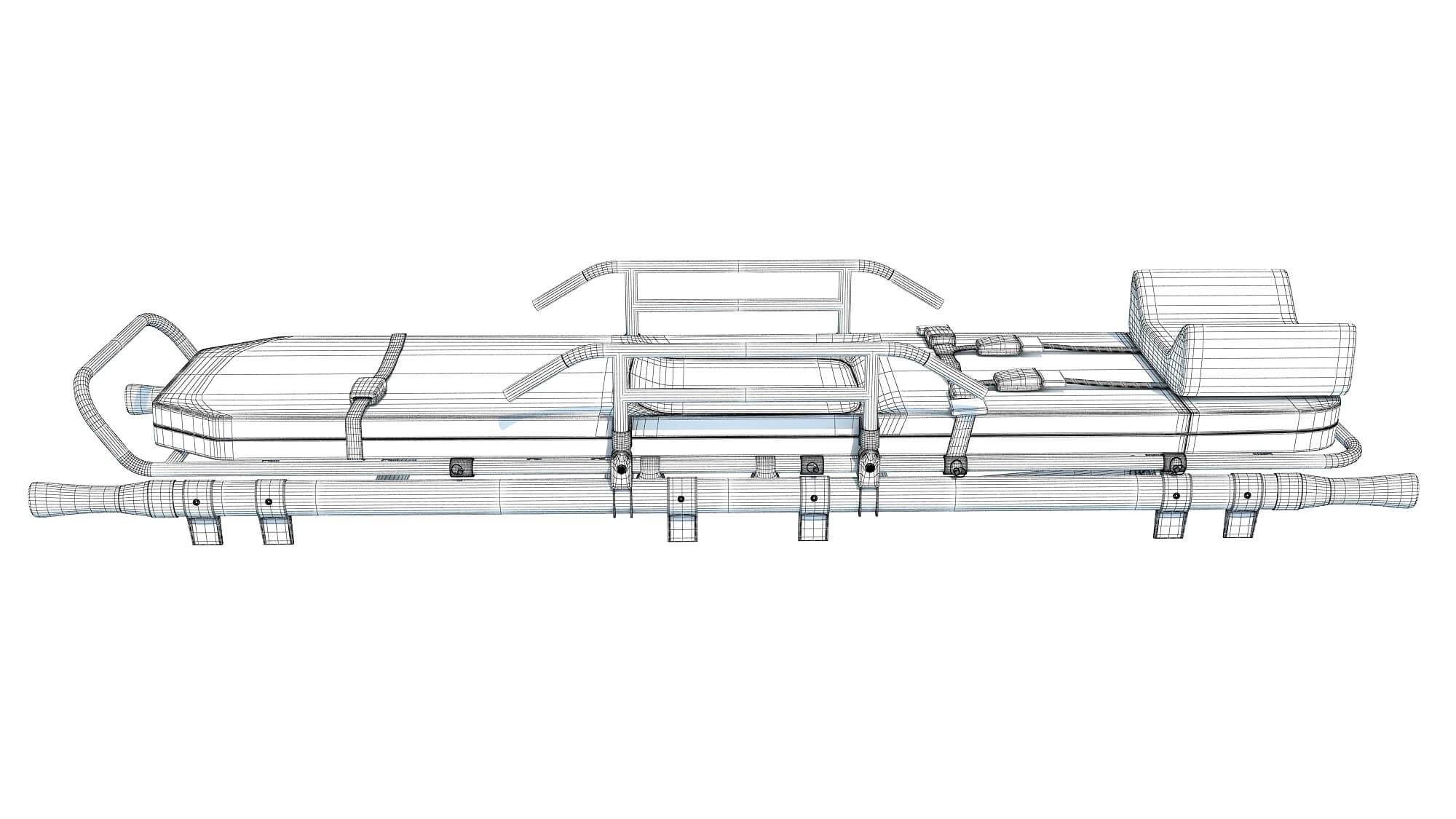 Medical Stretcher - 3D Model by 3D Horse