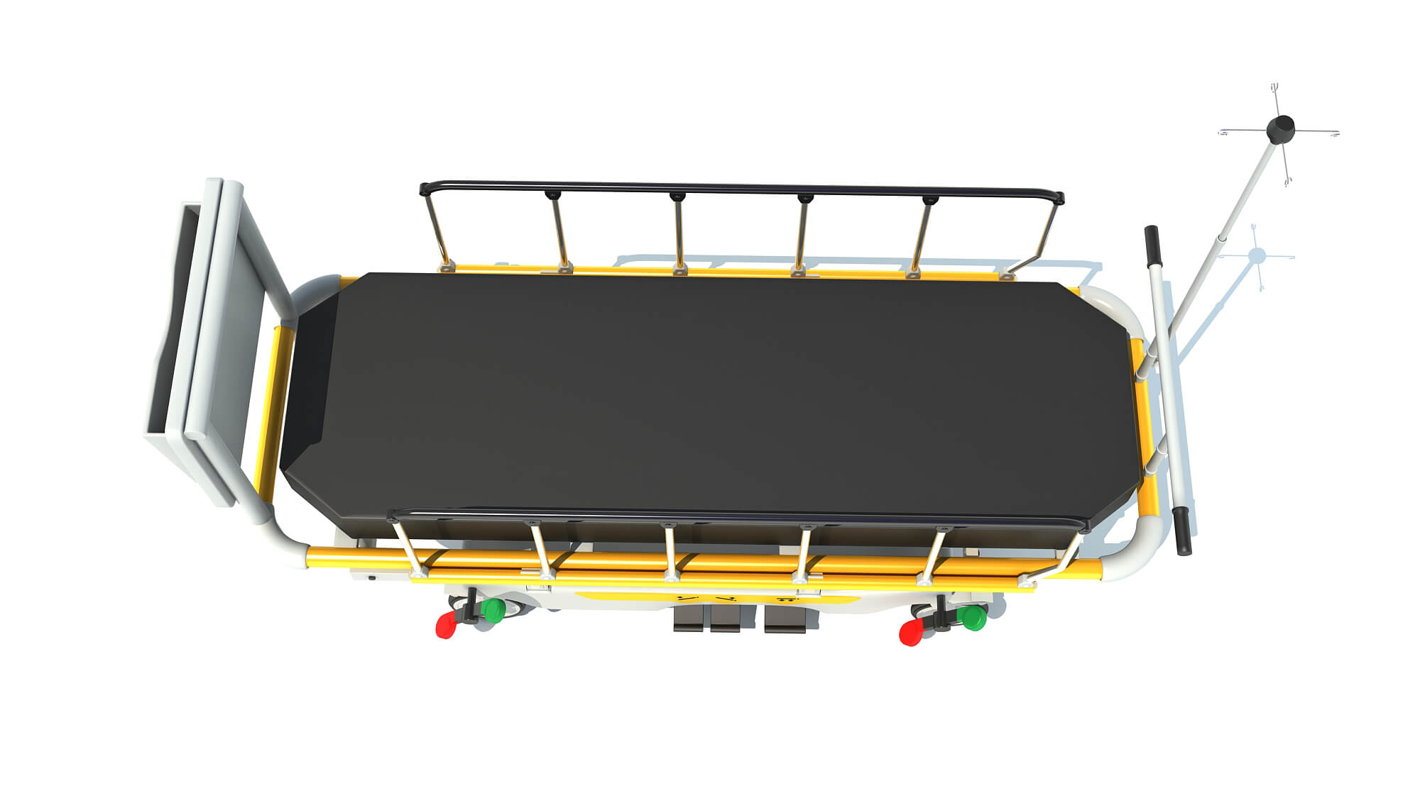 Medical Stretcher - 3D Model by 3D Horse