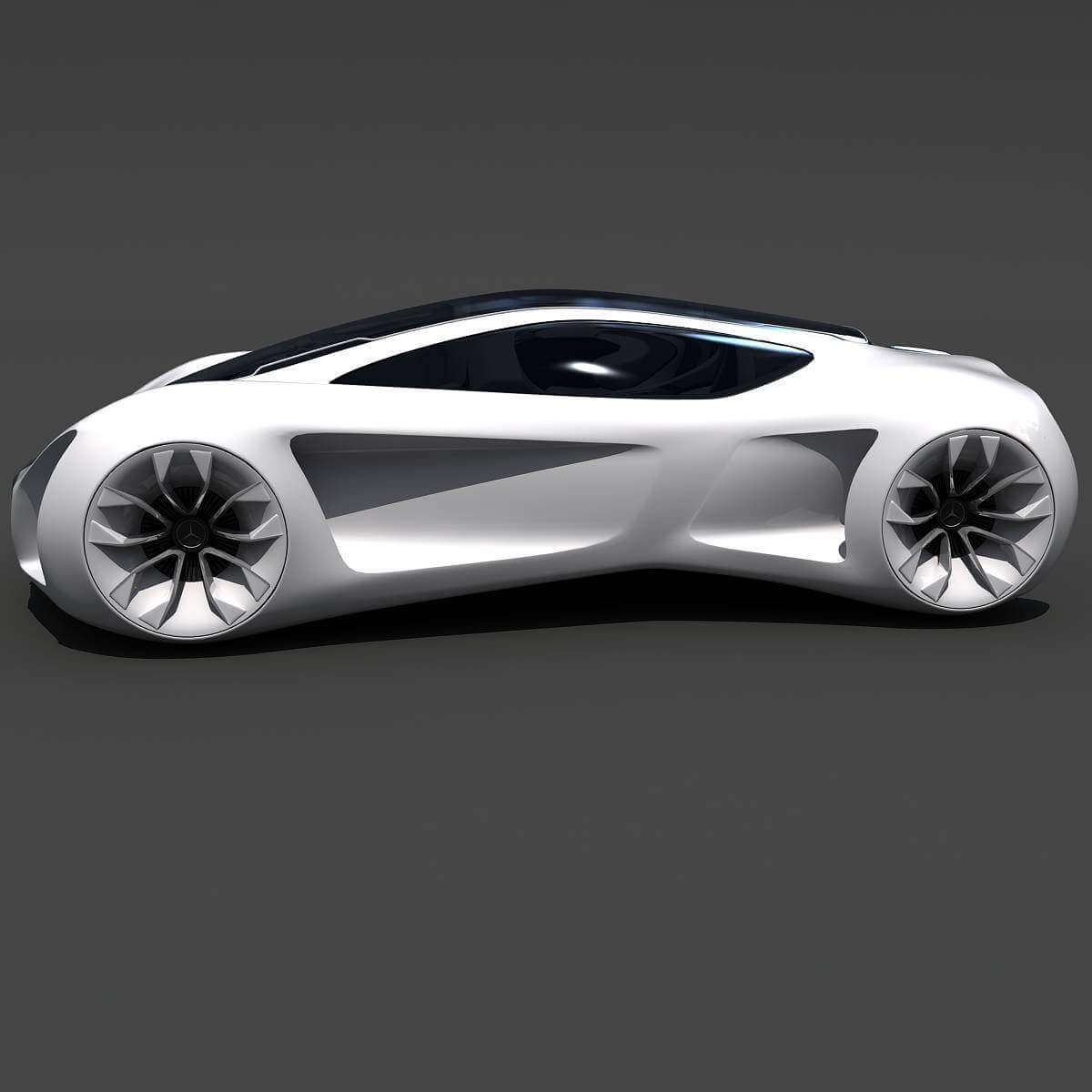 Mercedes Benz Biome Concept Car - Free 3D Model by 3D Horse