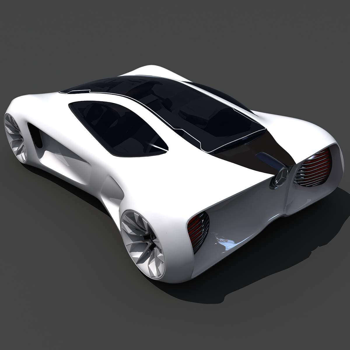 Mercedes Benz Biome Concept Car - Free 3D Model by 3D Horse
