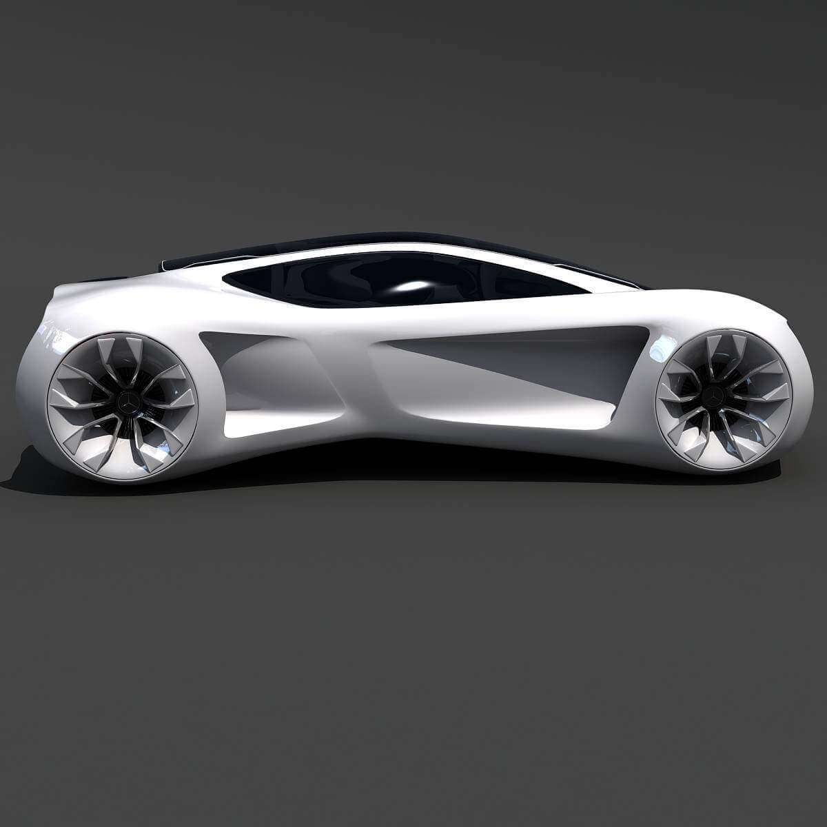 Mercedes Benz Biome Concept Car - Free 3D Model by 3D Horse