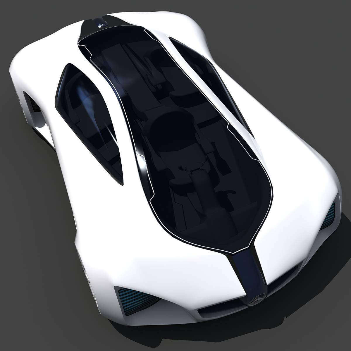 Mercedes Benz Biome Concept Car - Free 3D Model by 3D Horse