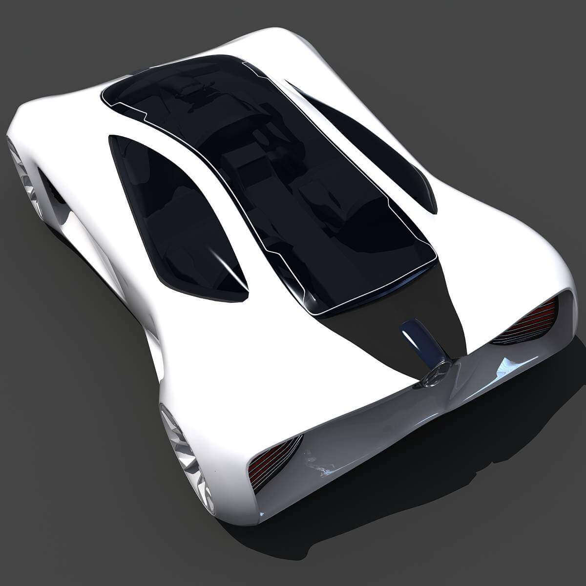 Mercedes Benz Biome Concept Car - Free 3D Model by 3D Horse