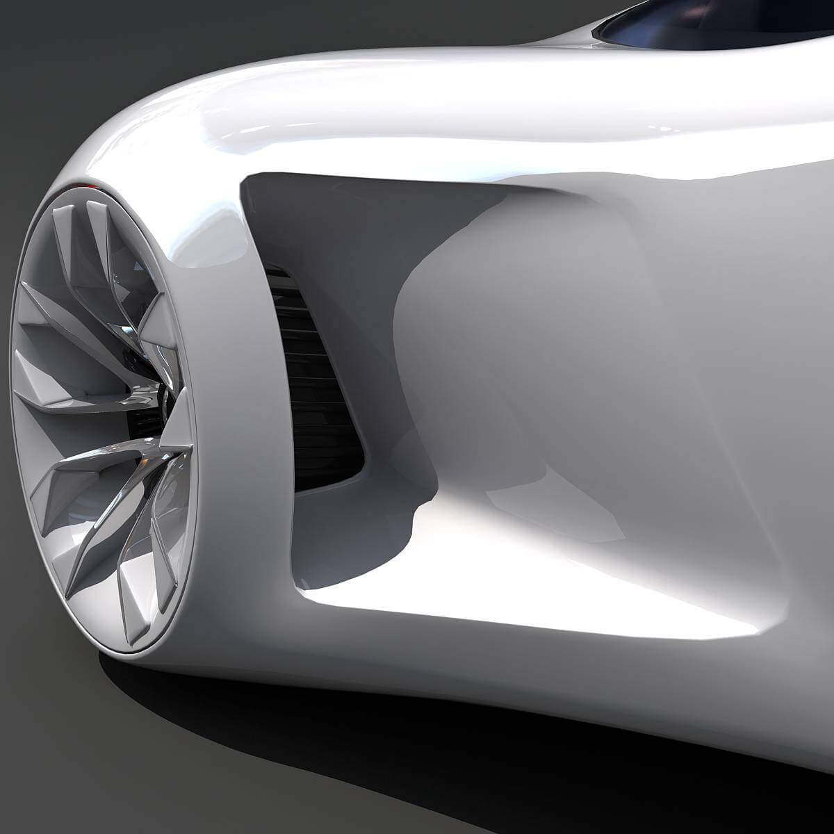 Mercedes Benz Biome Concept Car - Free 3D Model by 3D Horse