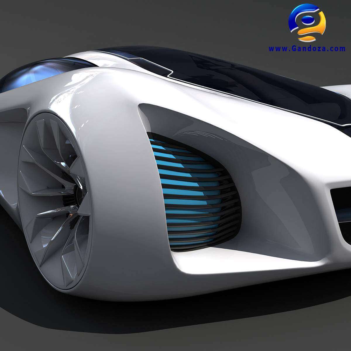Mercedes Benz Biome Concept Car - Free 3D Model by 3D Horse