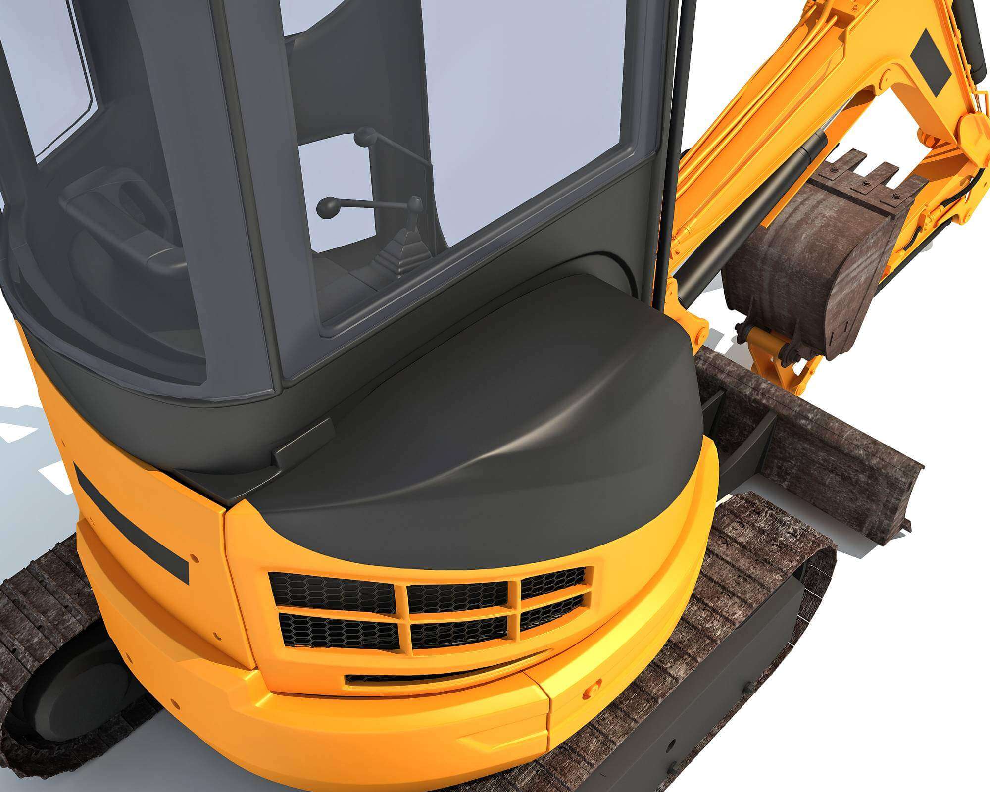 Mini Excavator - 3D Model by 3D Horse