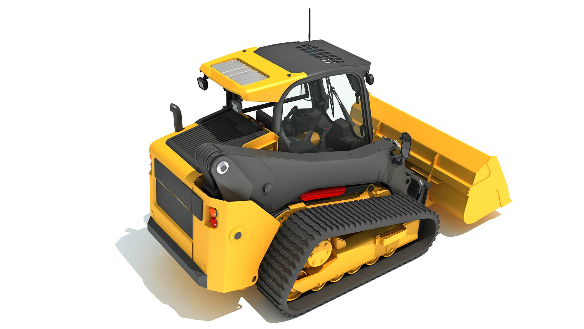 Mini Tracked Skid Loader - 3D Model by 3D Horse