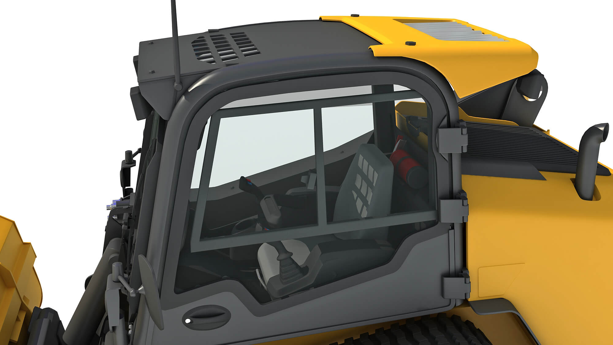 Mini Tracked Skid Loader - 3D Model by 3D Horse