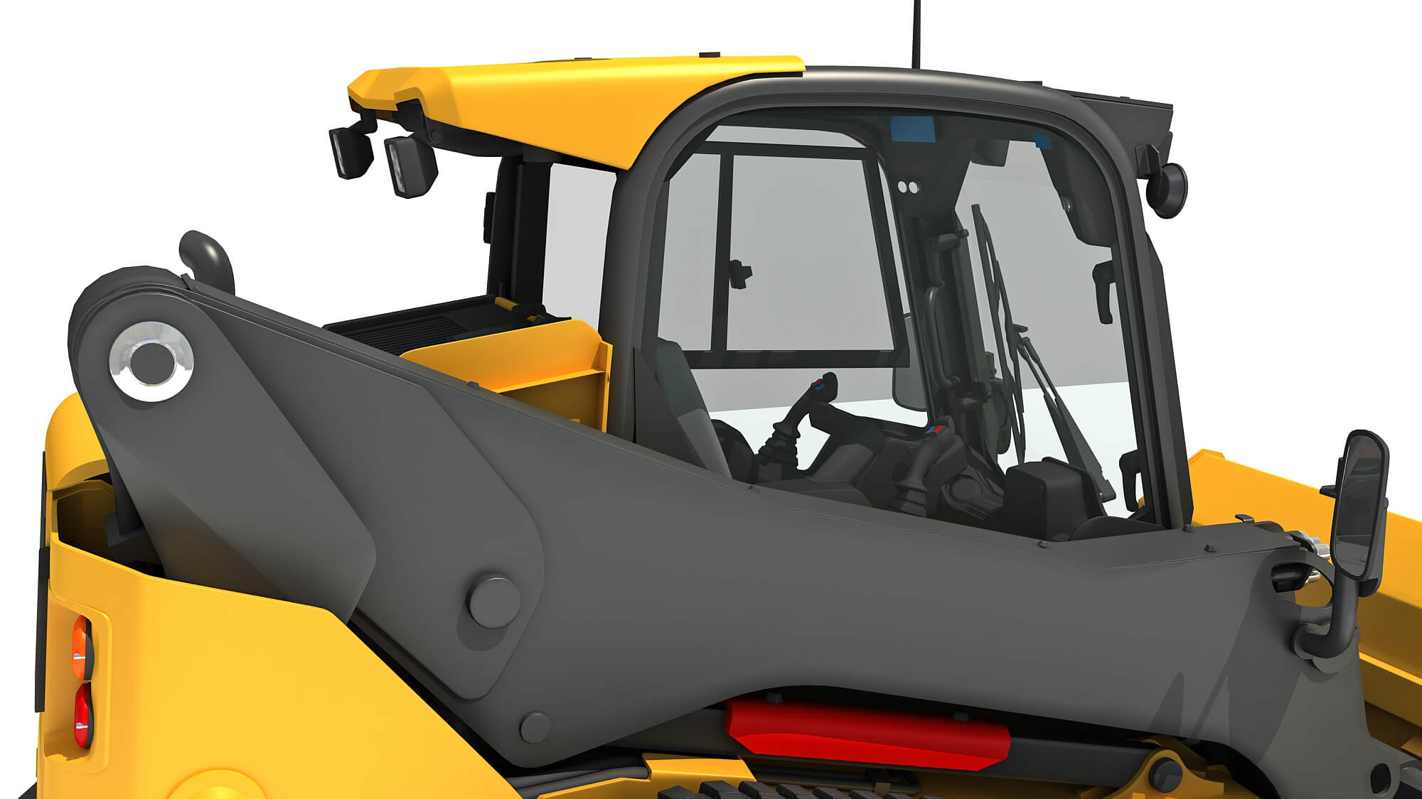 Mini Tracked Skid Loader - 3D Model by 3D Horse