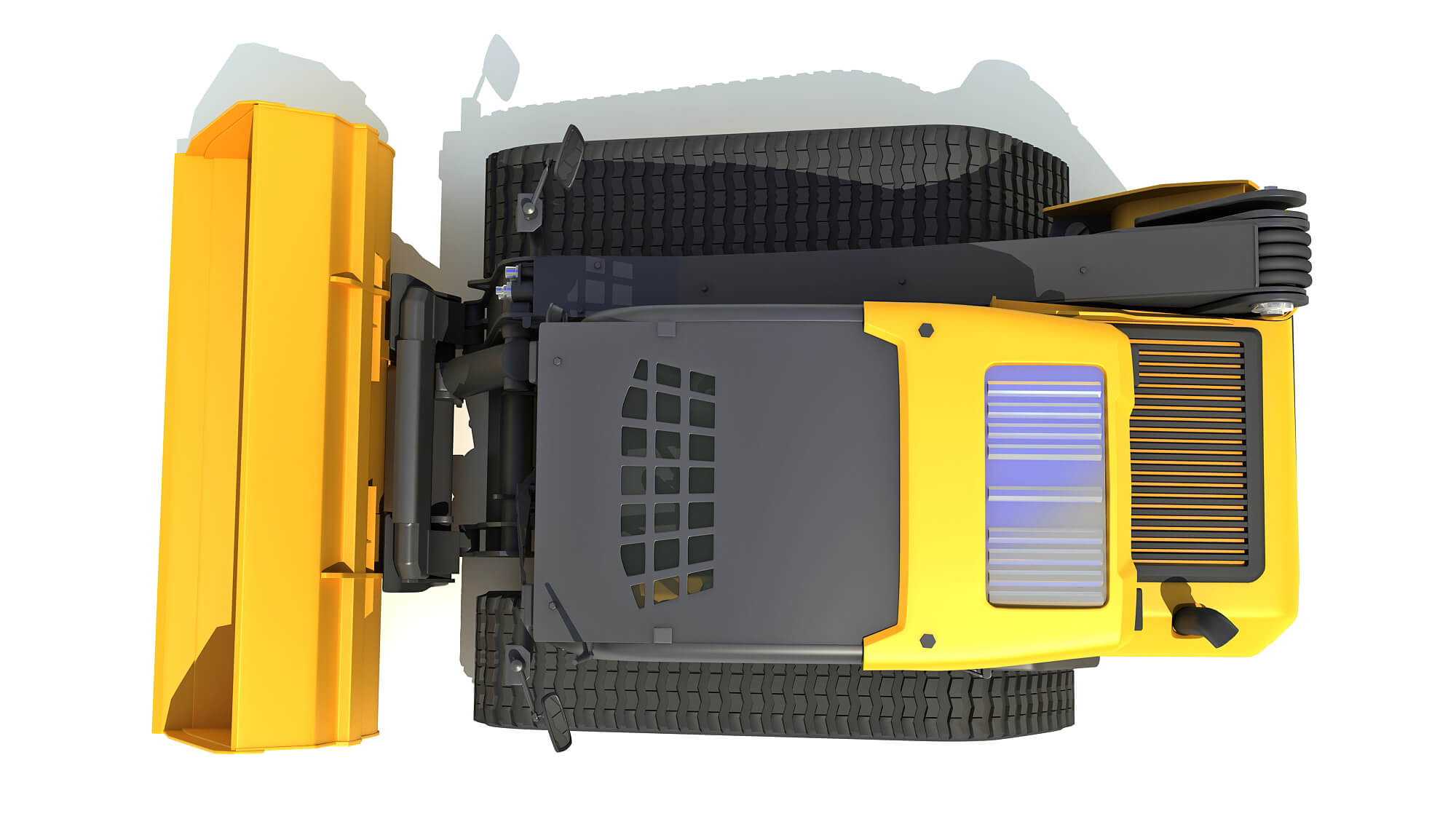Mini Tracked Skid Loader - 3D Model by 3D Horse