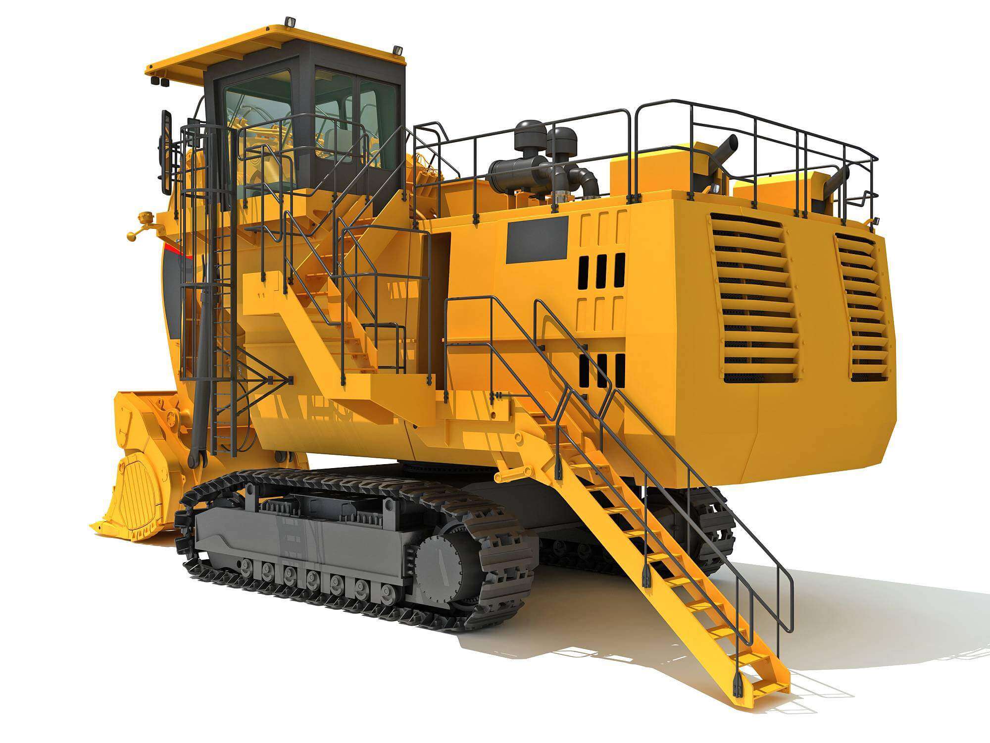 Mining and Construction Vehicles - 3D Model by 3D Horse