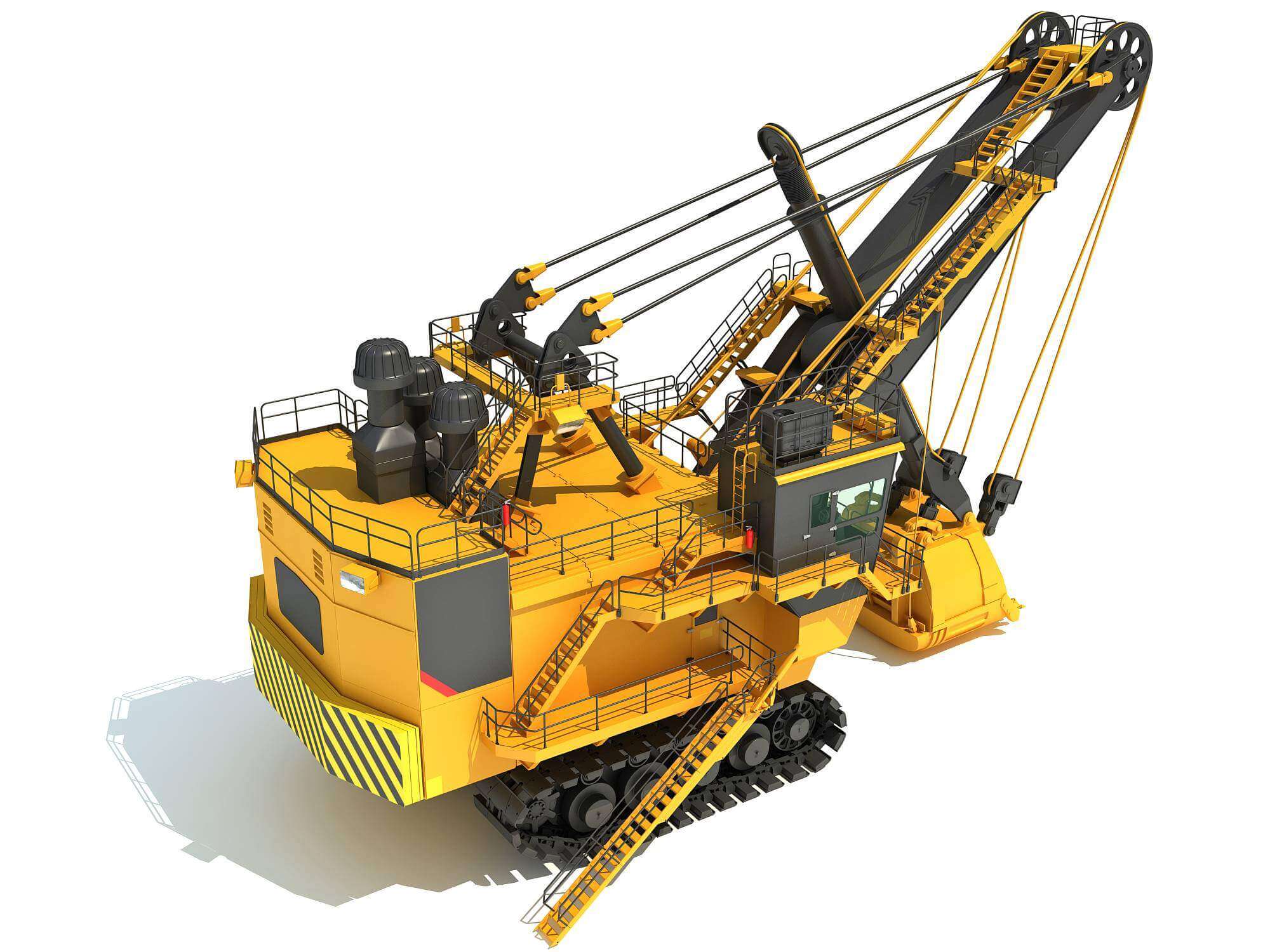 Mining and Construction Vehicles - 3D Model by 3D Horse