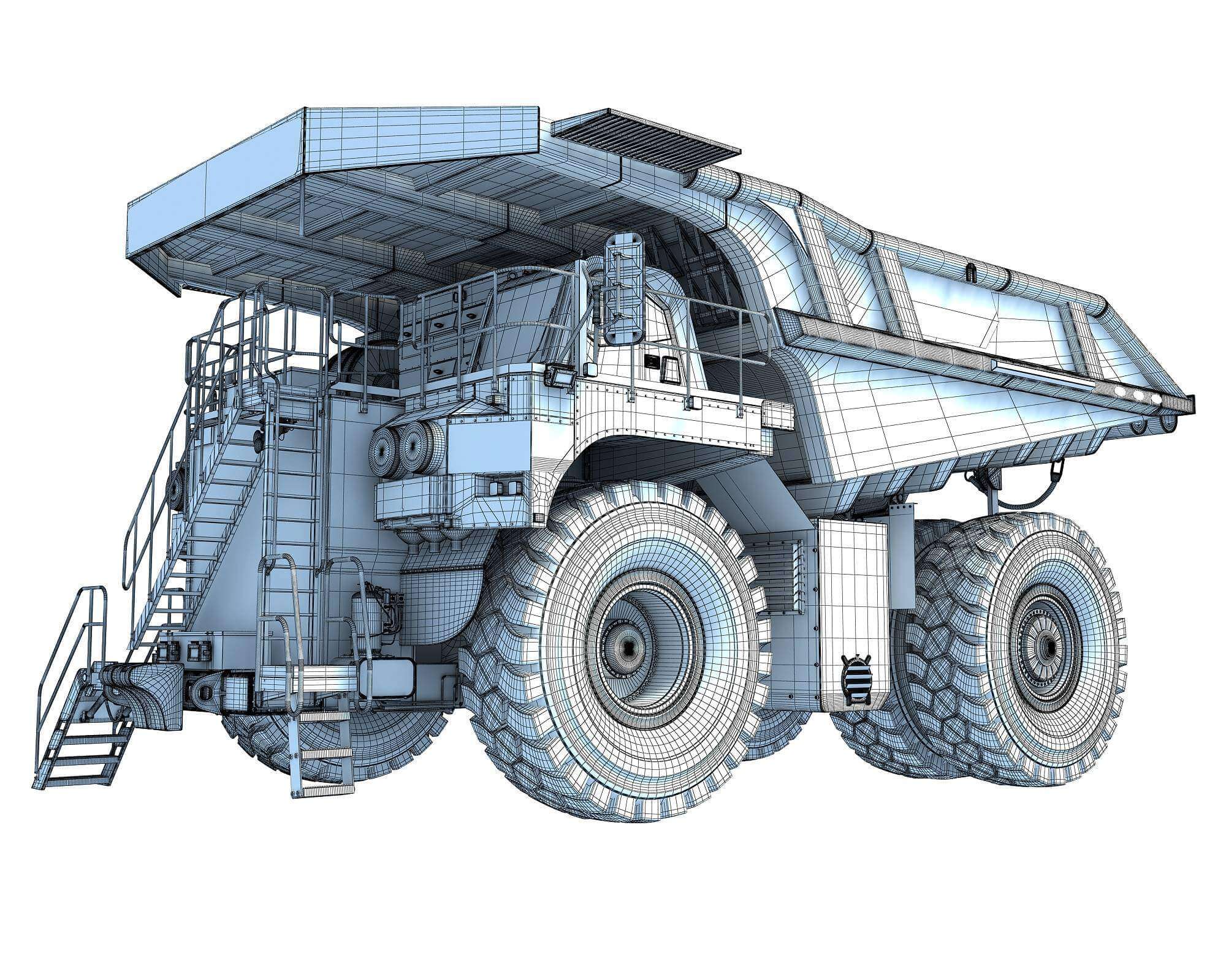 Mining and Construction Vehicles - 3D Model by 3D Horse