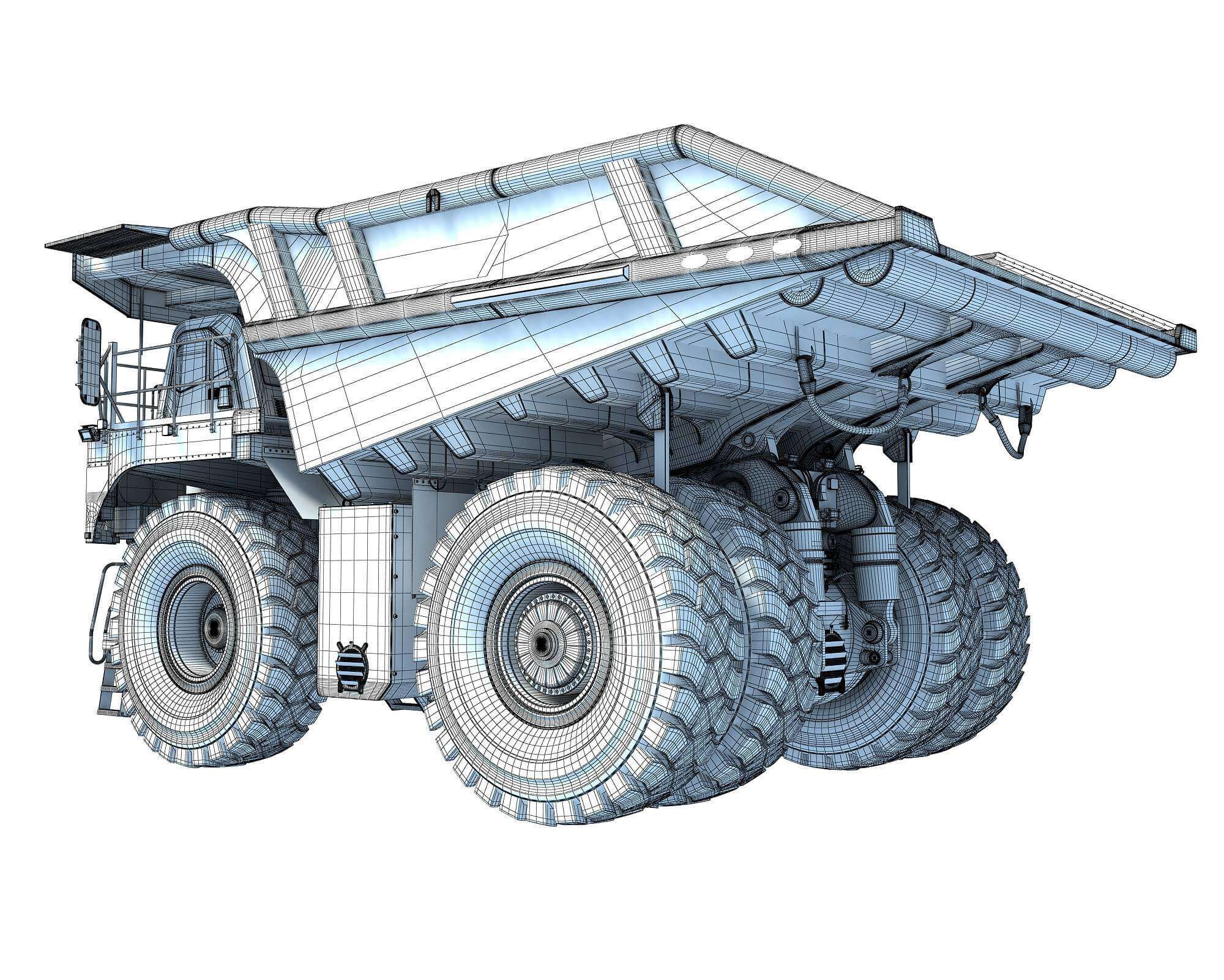 Mining and Construction Vehicles - 3D Model by 3D Horse
