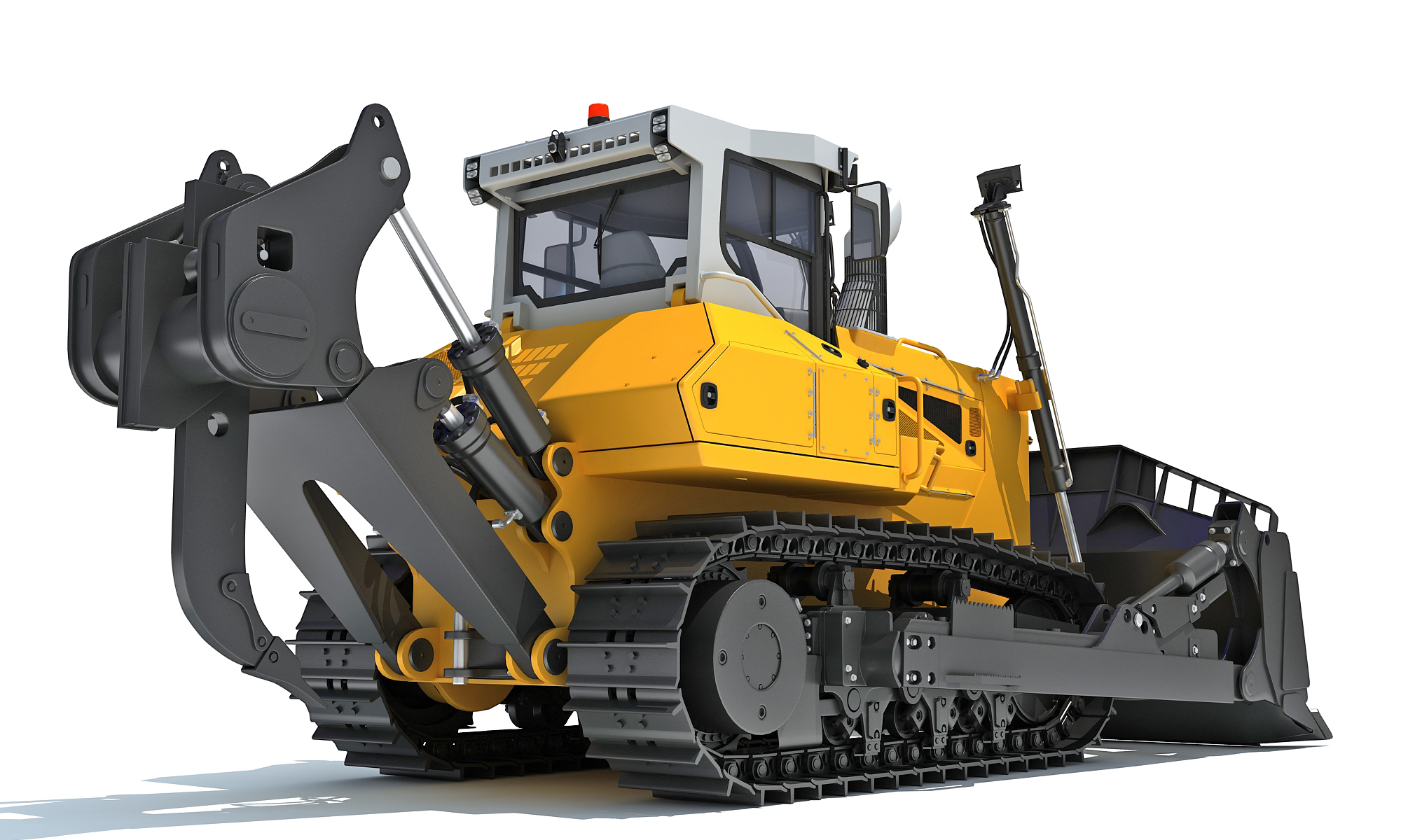 Mining Crawler Dozer - 3D Model by 3D Horse