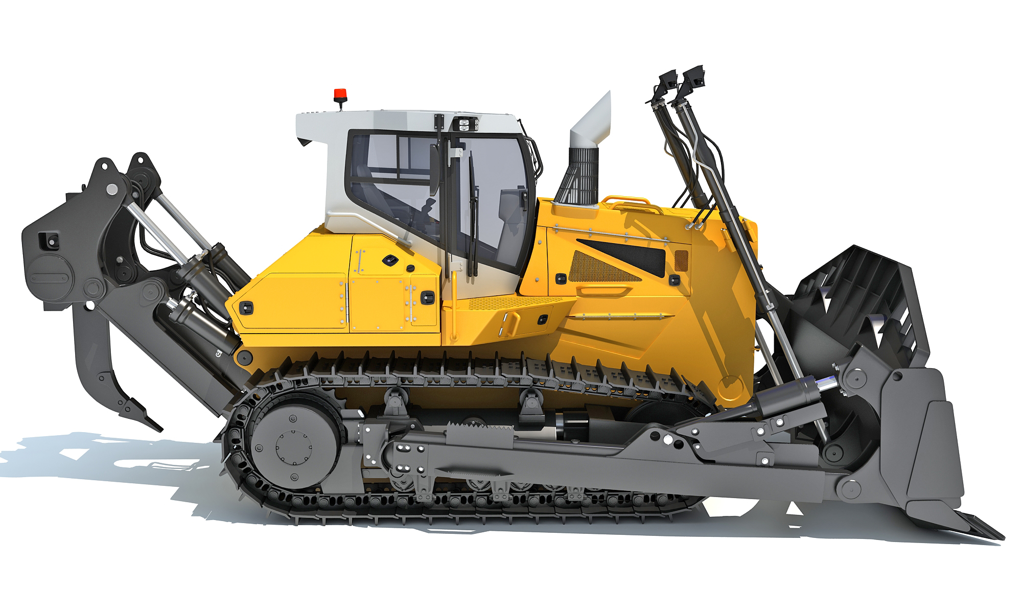 Mining Crawler Dozer - 3D Model by 3D Horse