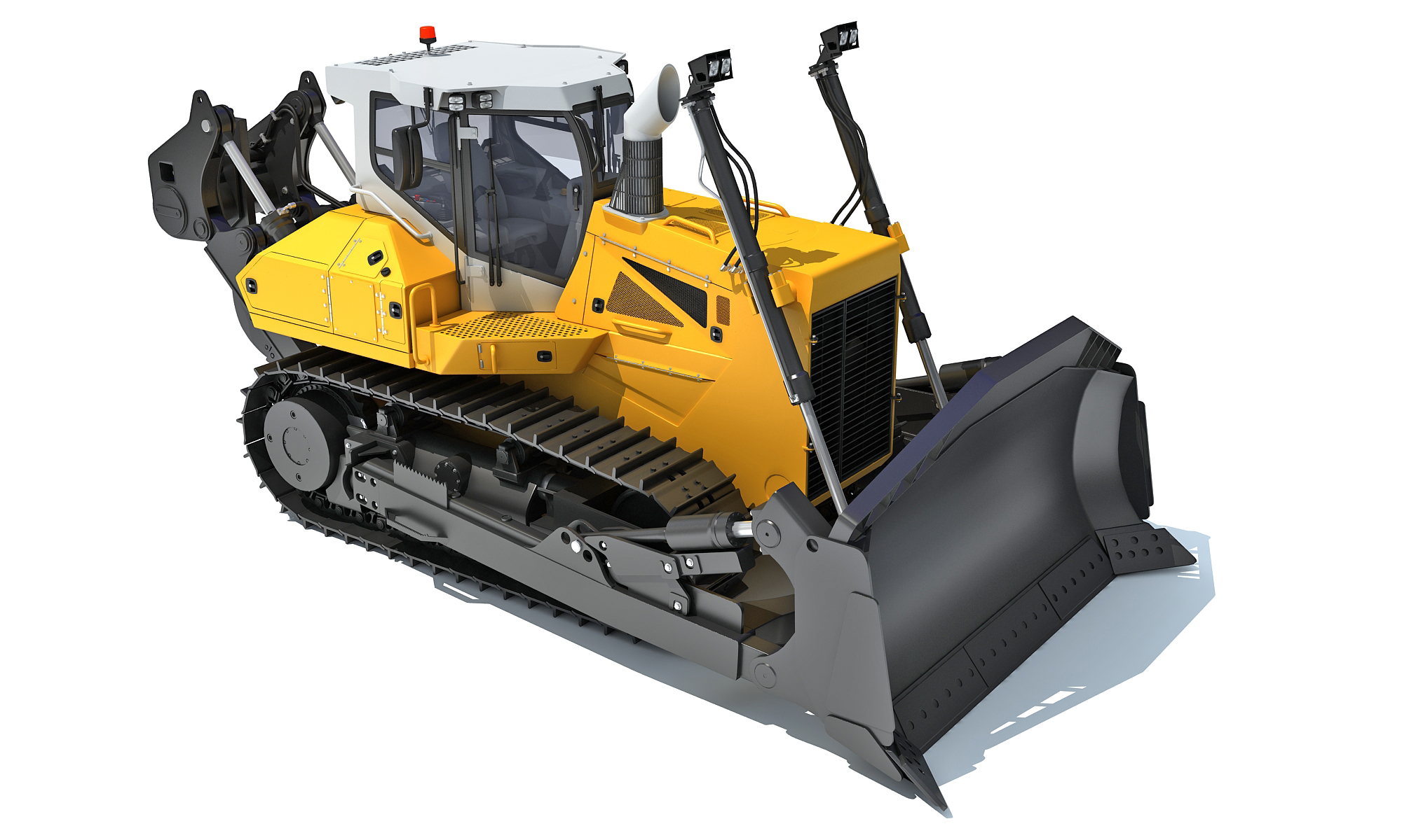 Mining Crawler Dozer - 3D Model by 3D Horse
