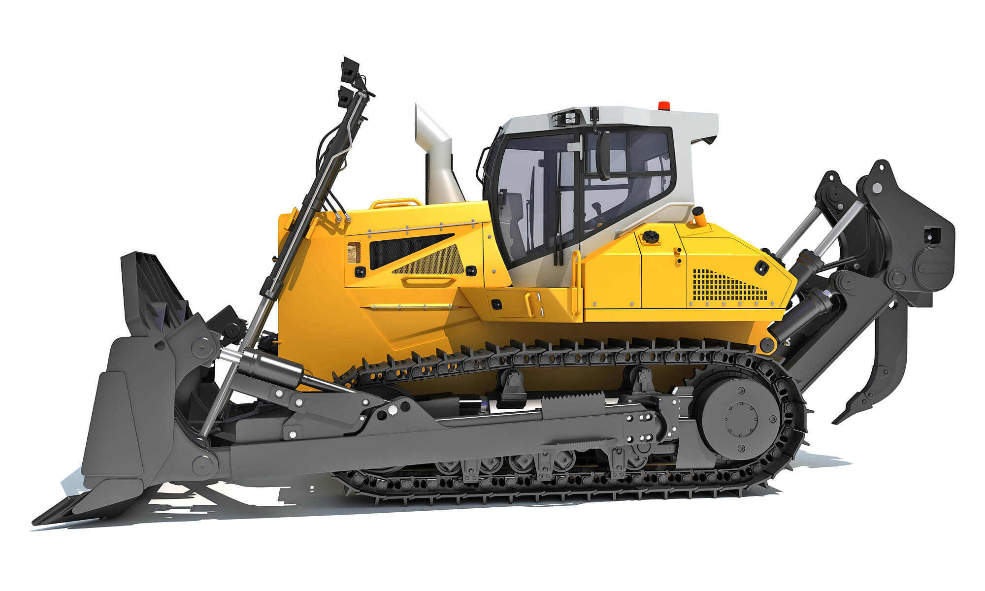 Mining Crawler Dozer - 3D Model by 3D Horse
