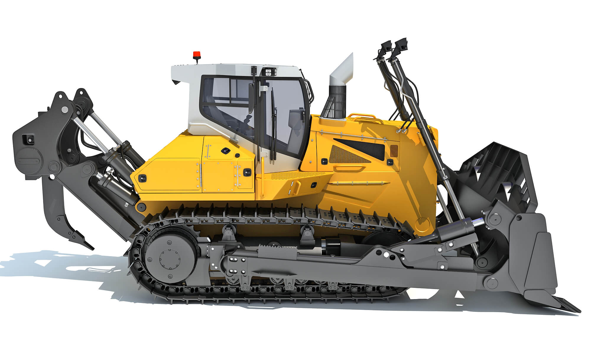 Mining Crawler Dozer - 3D Model by 3D Horse