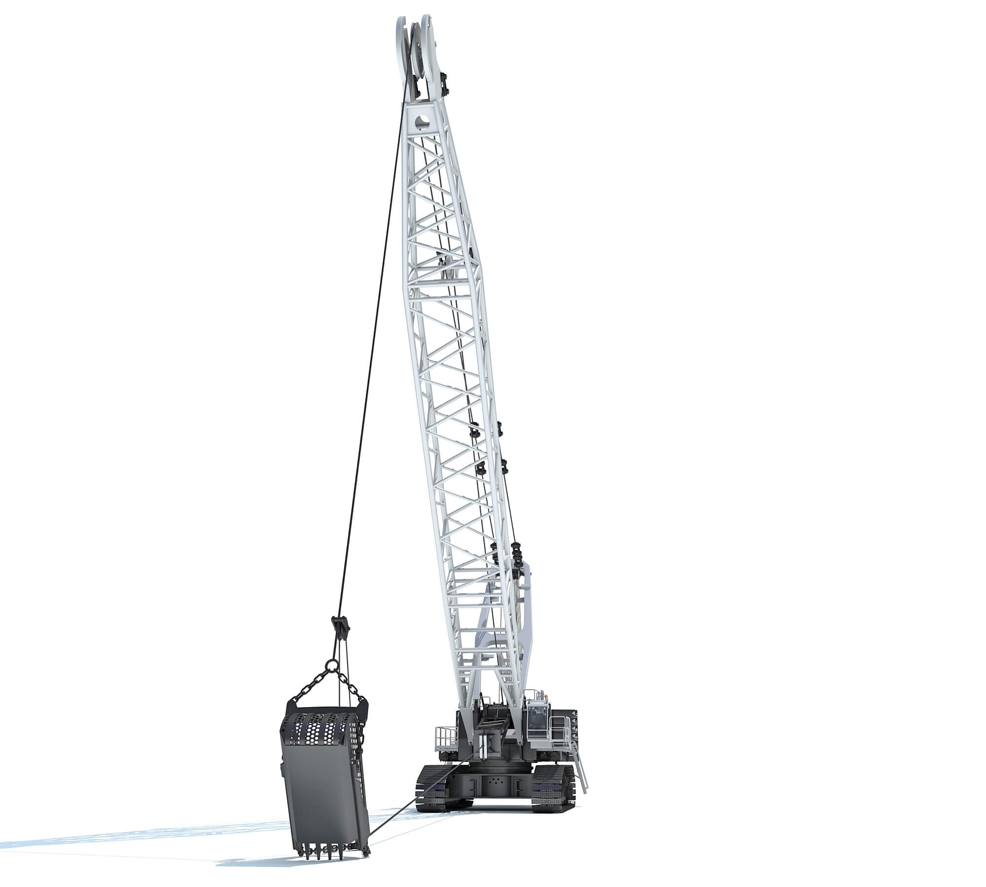 Mining Dragline Excavator - 3D Model by 3D Horse