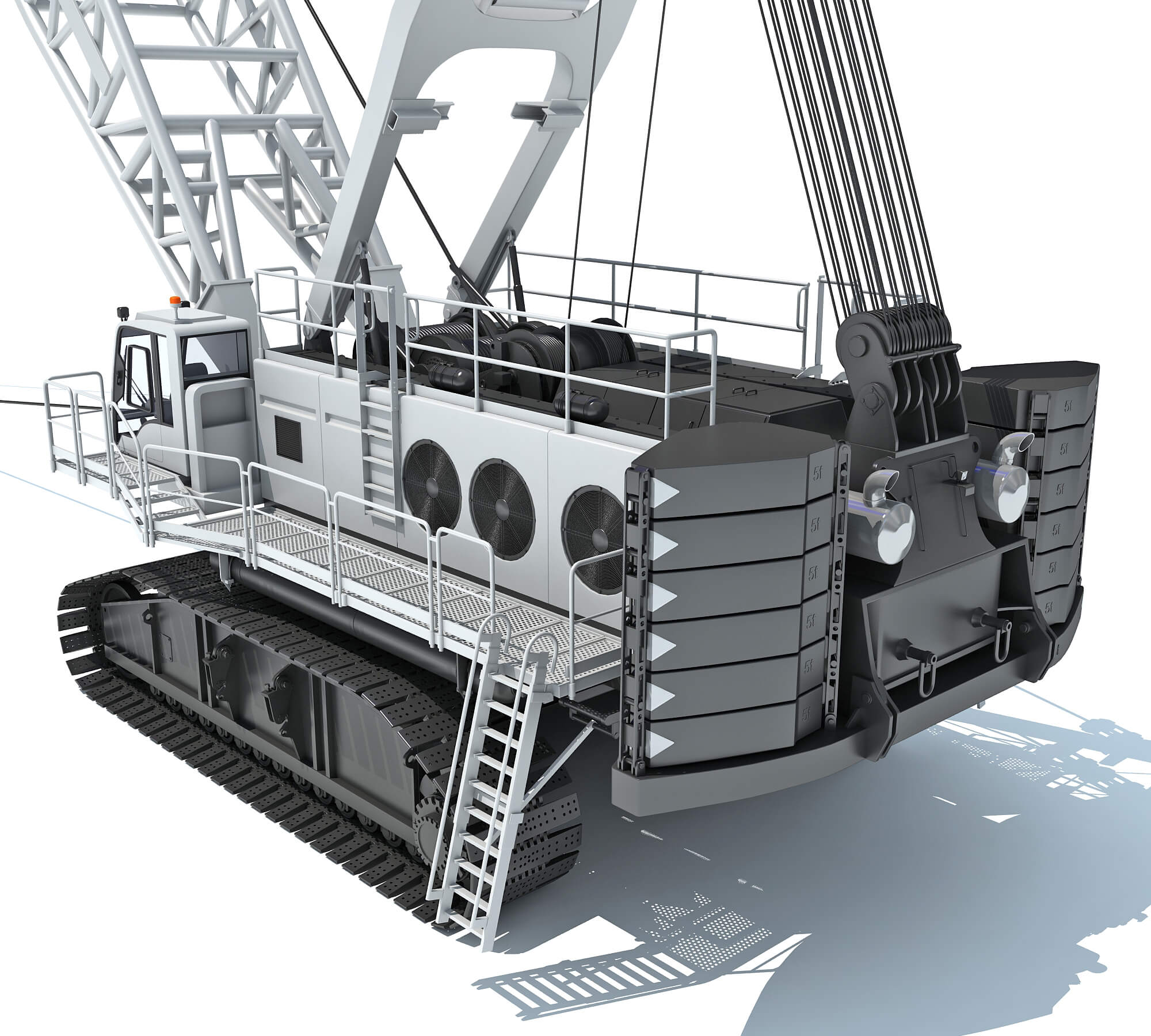 Mining Dragline Excavator - 3D Model by 3D Horse