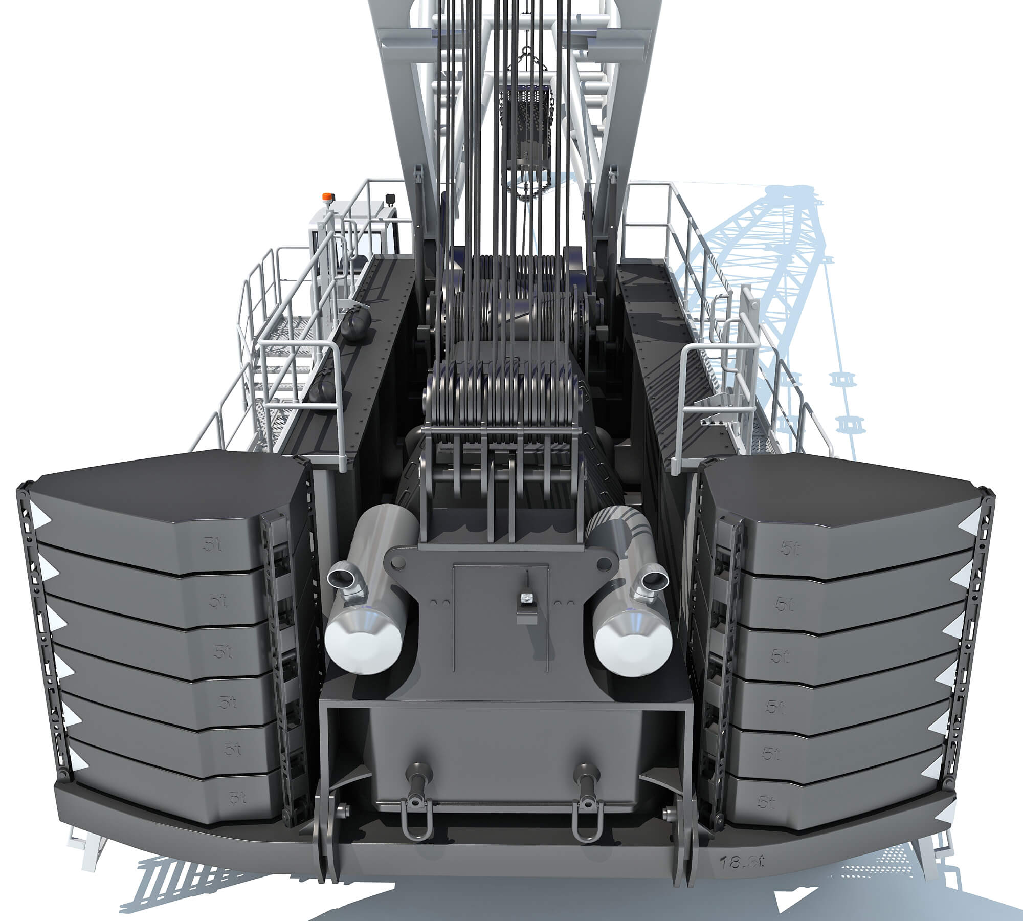 Mining Dragline Excavator - 3D Model by 3D Horse