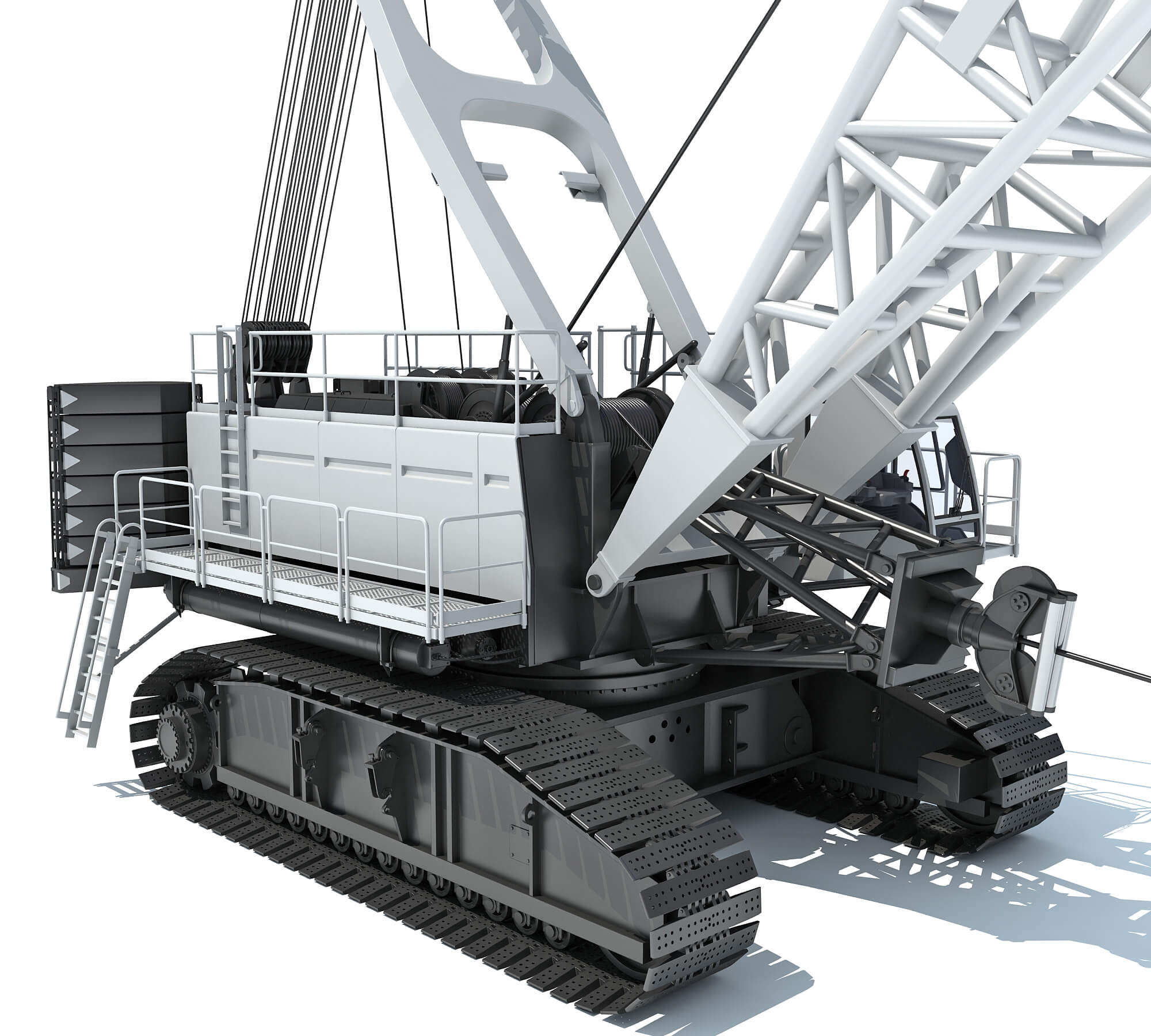 Mining Dragline Excavator - 3D Model by 3D Horse