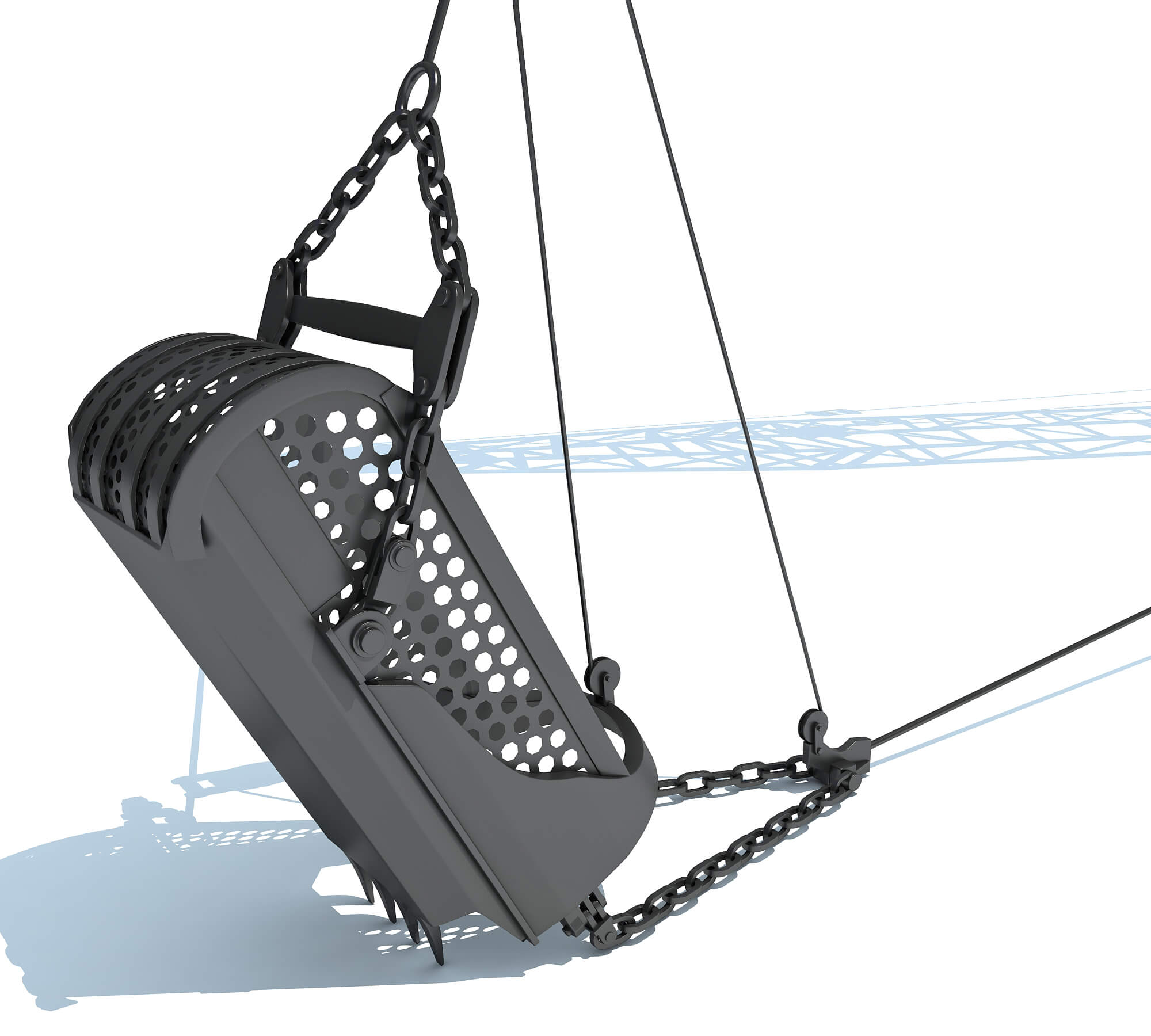 Mining Dragline Excavator - 3D Model by 3D Horse
