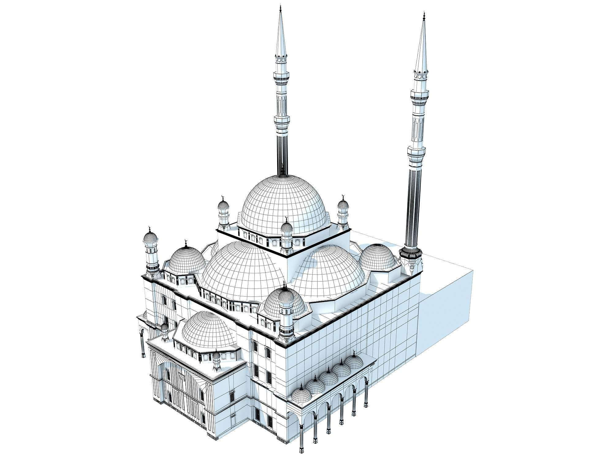 Mosque of Muhammad Ali - 3D Model by 3D Horse