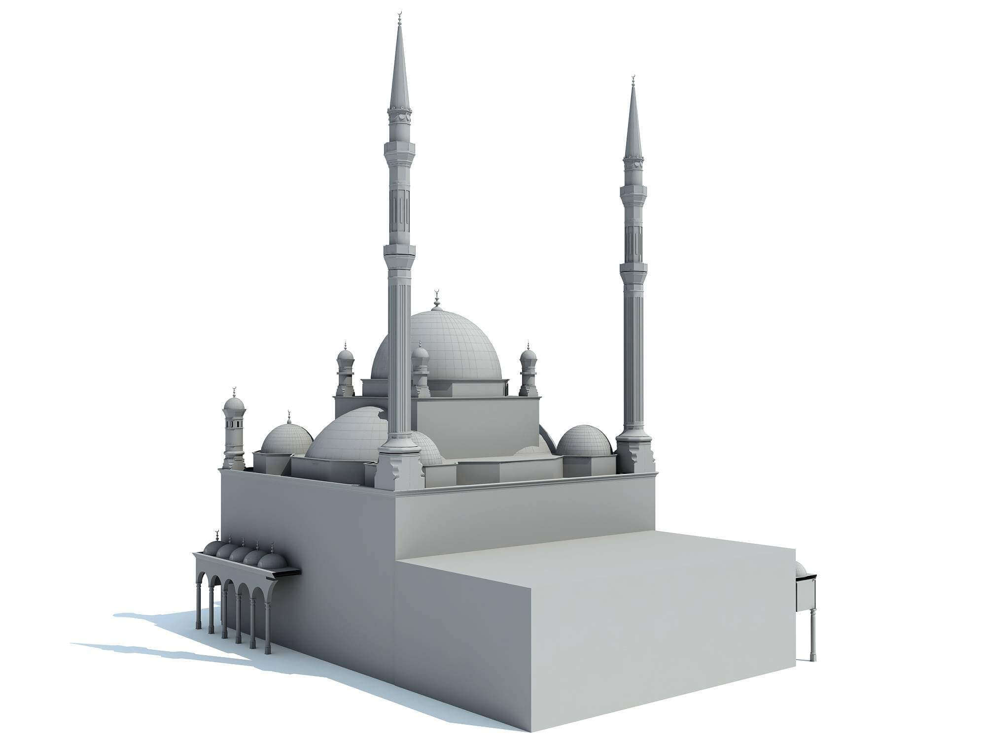 Mosque of Muhammad Ali - 3D Model by 3D Horse