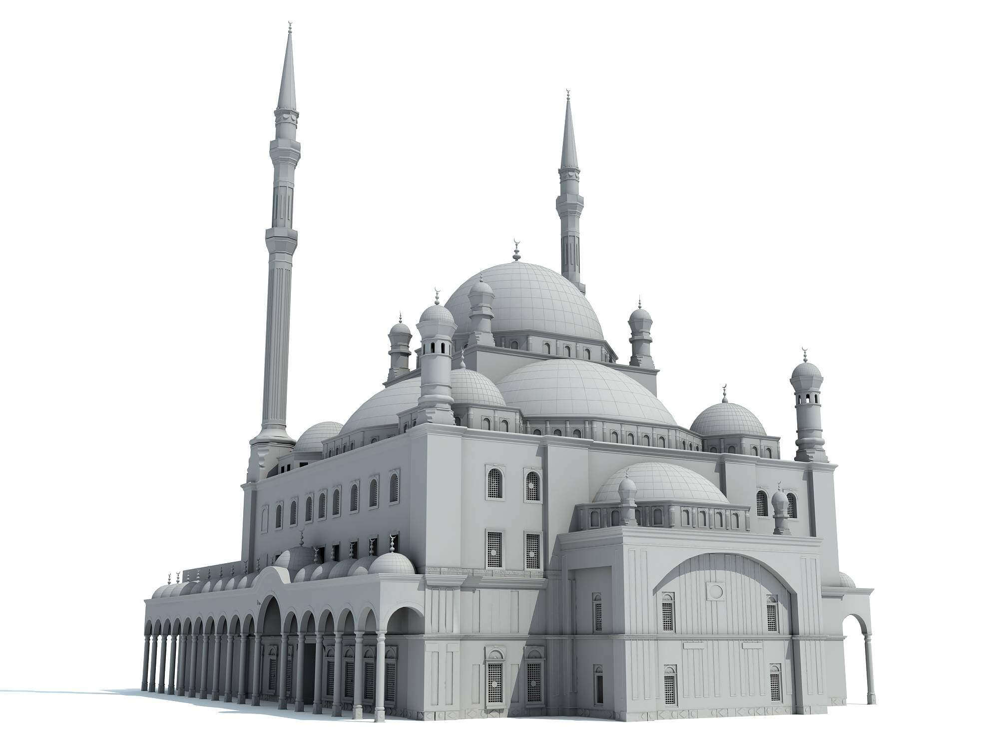 Mosque of Muhammad Ali - 3D Model by 3D Horse