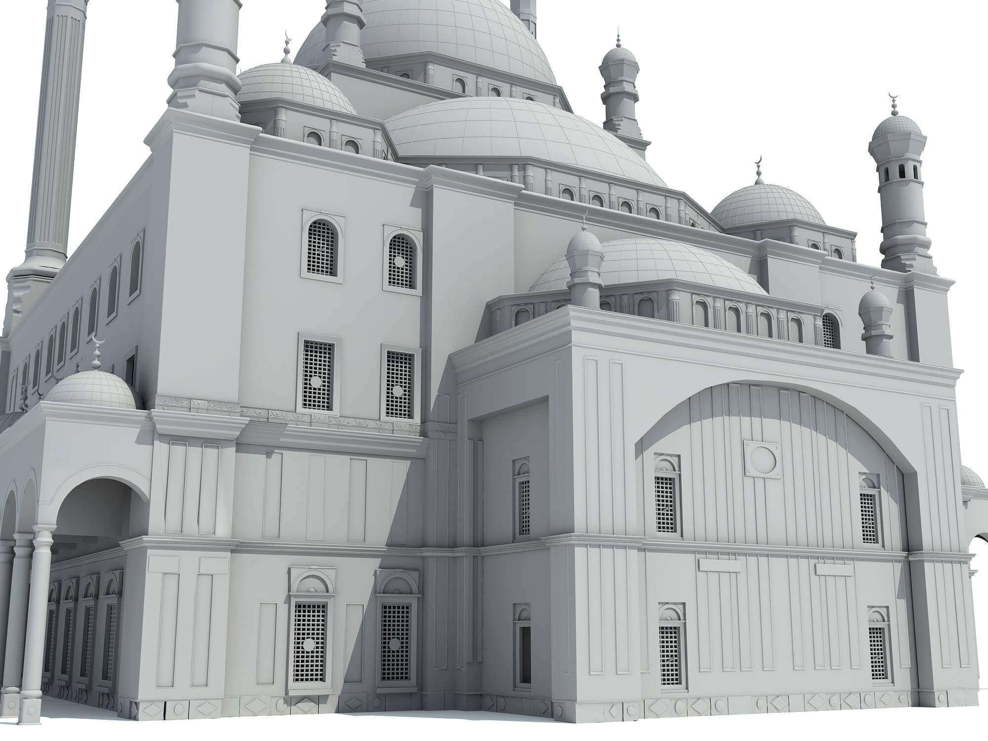 Mosque of Muhammad Ali - 3D Model by 3D Horse