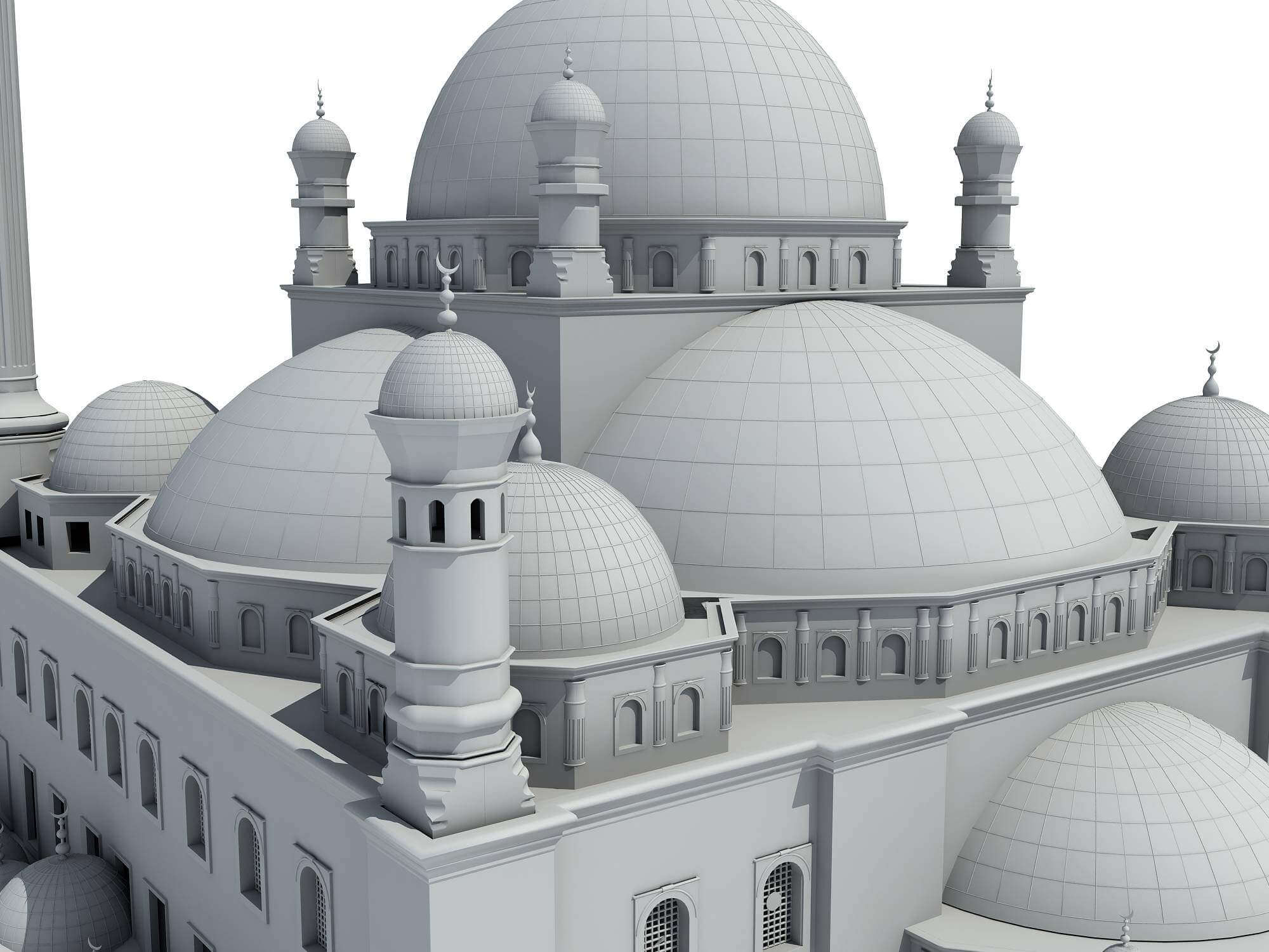 Mosque of Muhammad Ali - 3D Model by 3D Horse