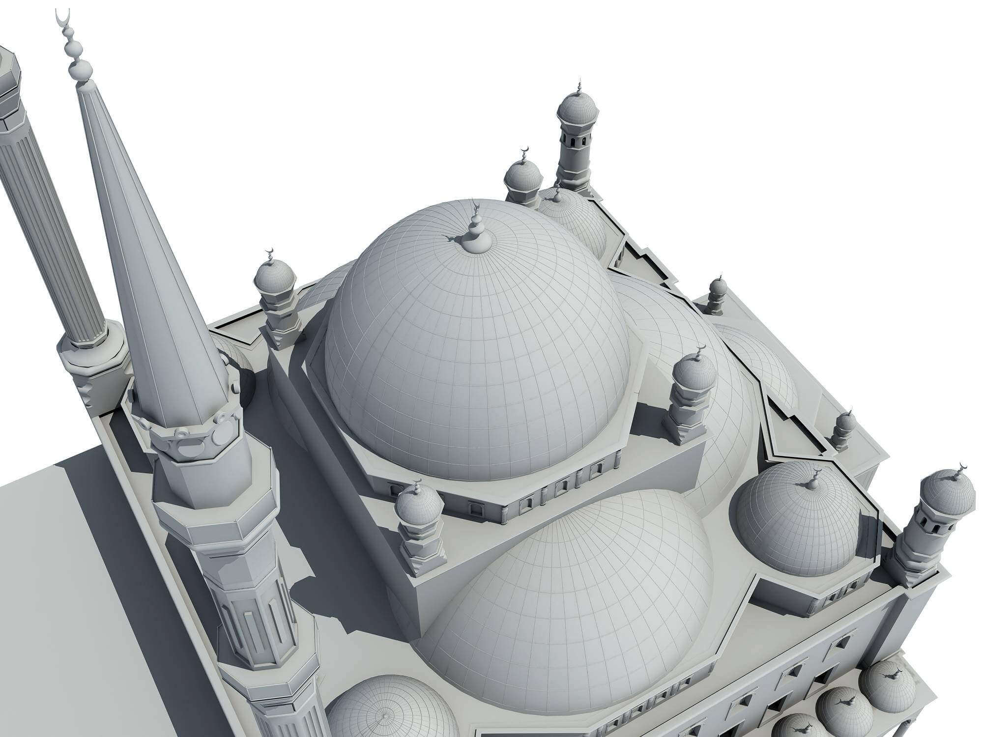 Mosque of Muhammad Ali - 3D Model by 3D Horse