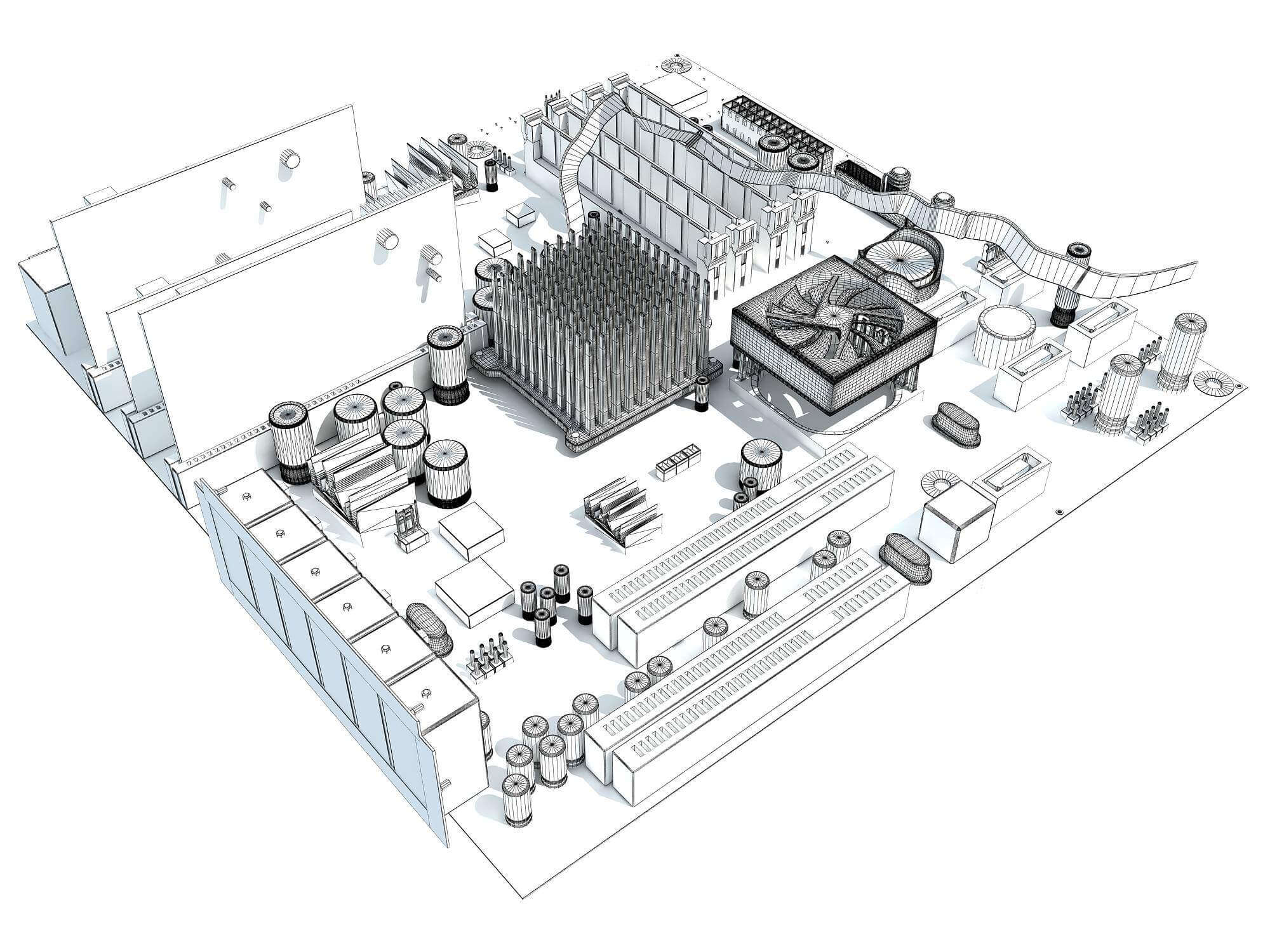 Motherboard - 3D Model by 3D Horse