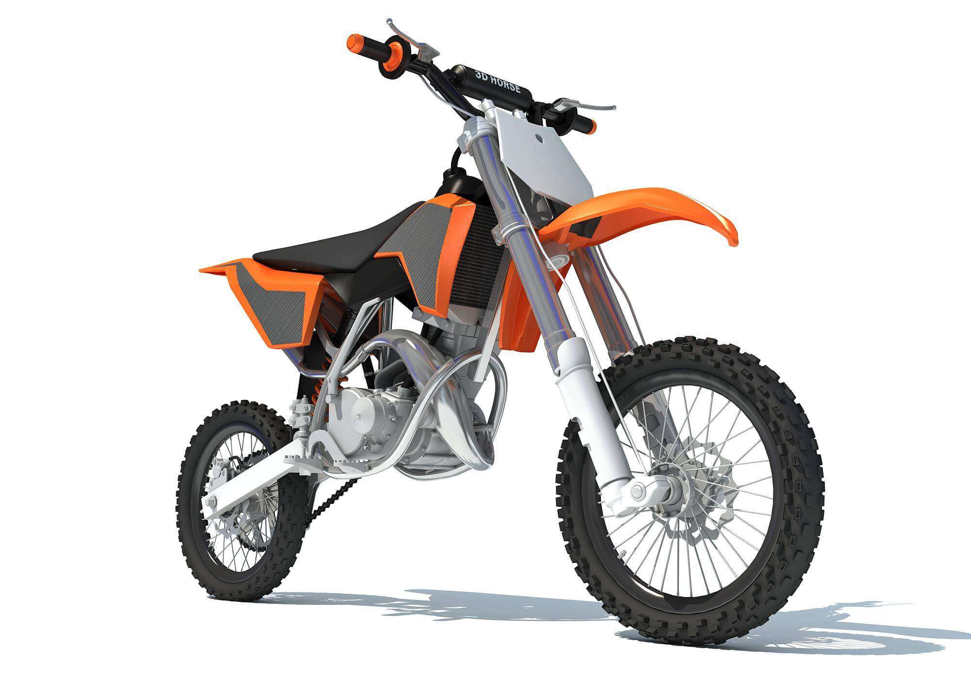 Motocross Bike - 3D Model by 3D Horse