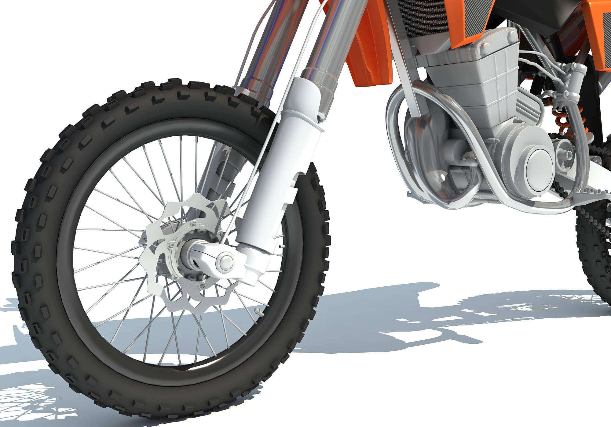 Motocross Bike - 3D Model by 3D Horse