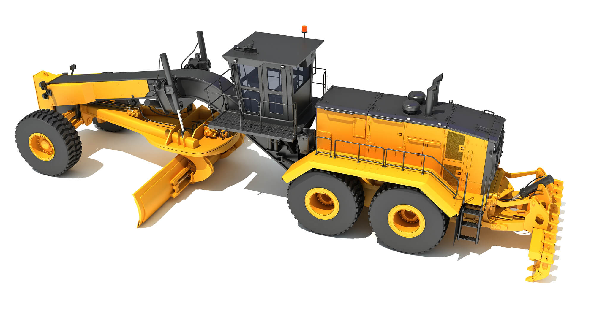 Motor Grader - 3D Model by 3D Horse