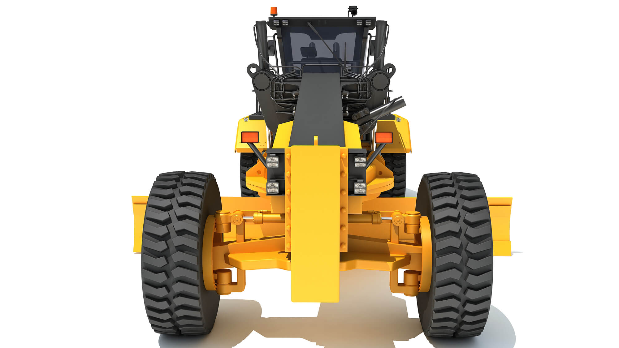 Motor Grader - 3D Model by 3D Horse