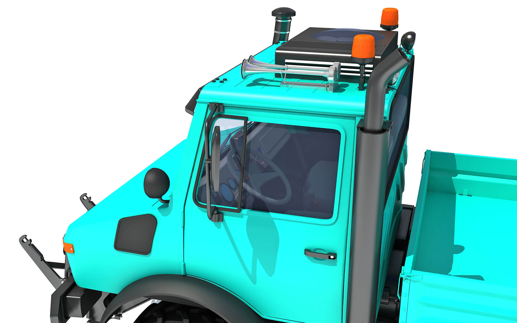 Multi Purpose Tractor Truck - 3D Model by 3D Horse